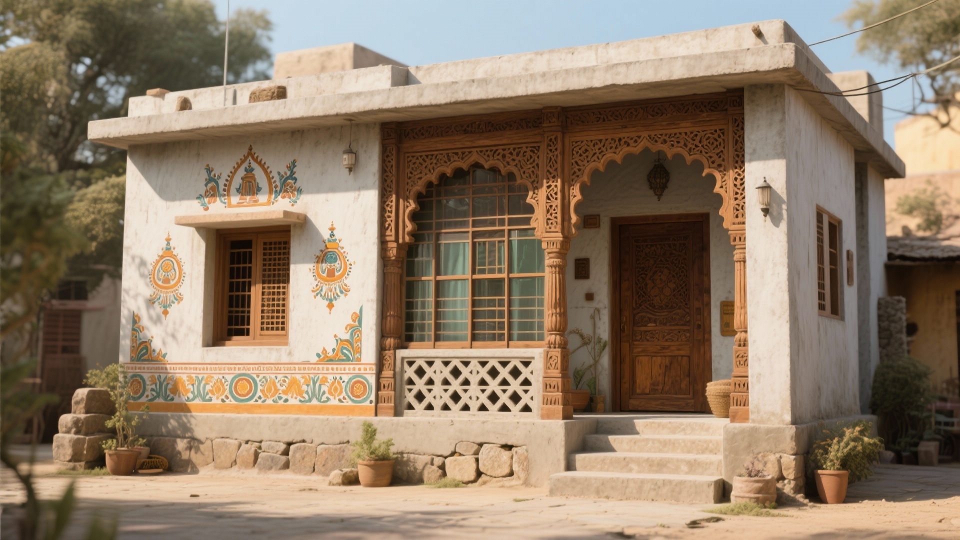 5 Inspiring Indian Style House Front Wall Designs