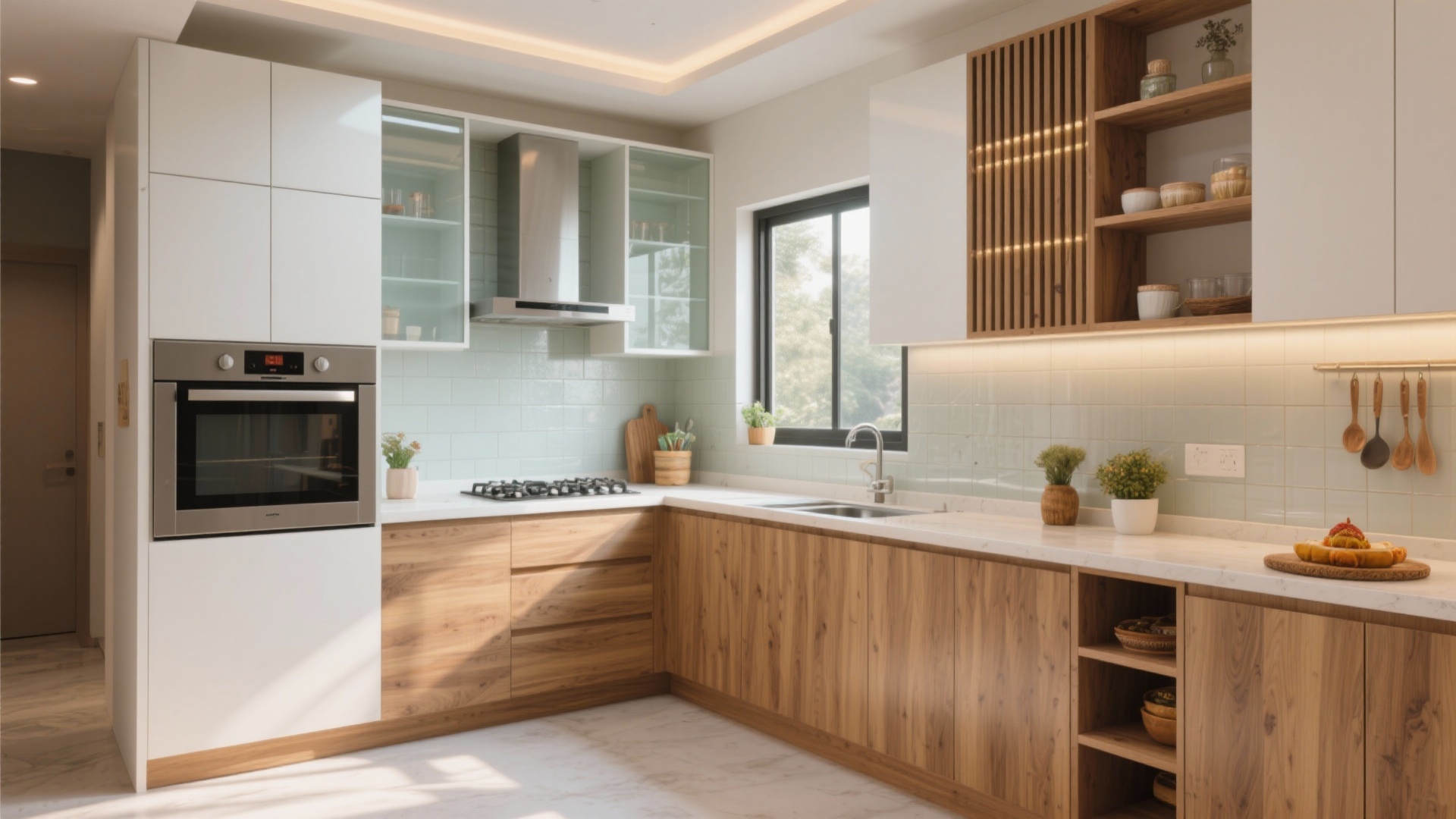 5 Small Kitchen Ideas for Indian Homes
