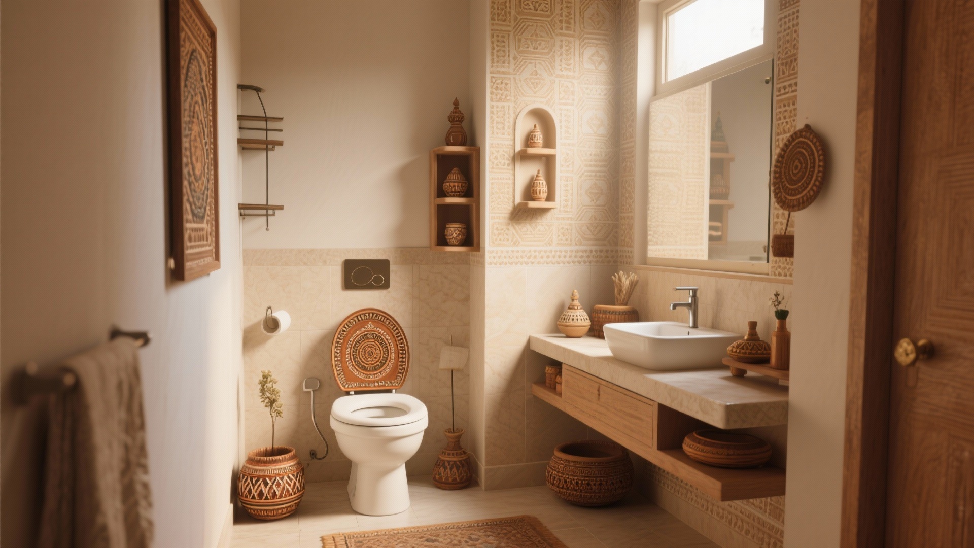 5 Bathroom Designs with Indian Toilet Ideas