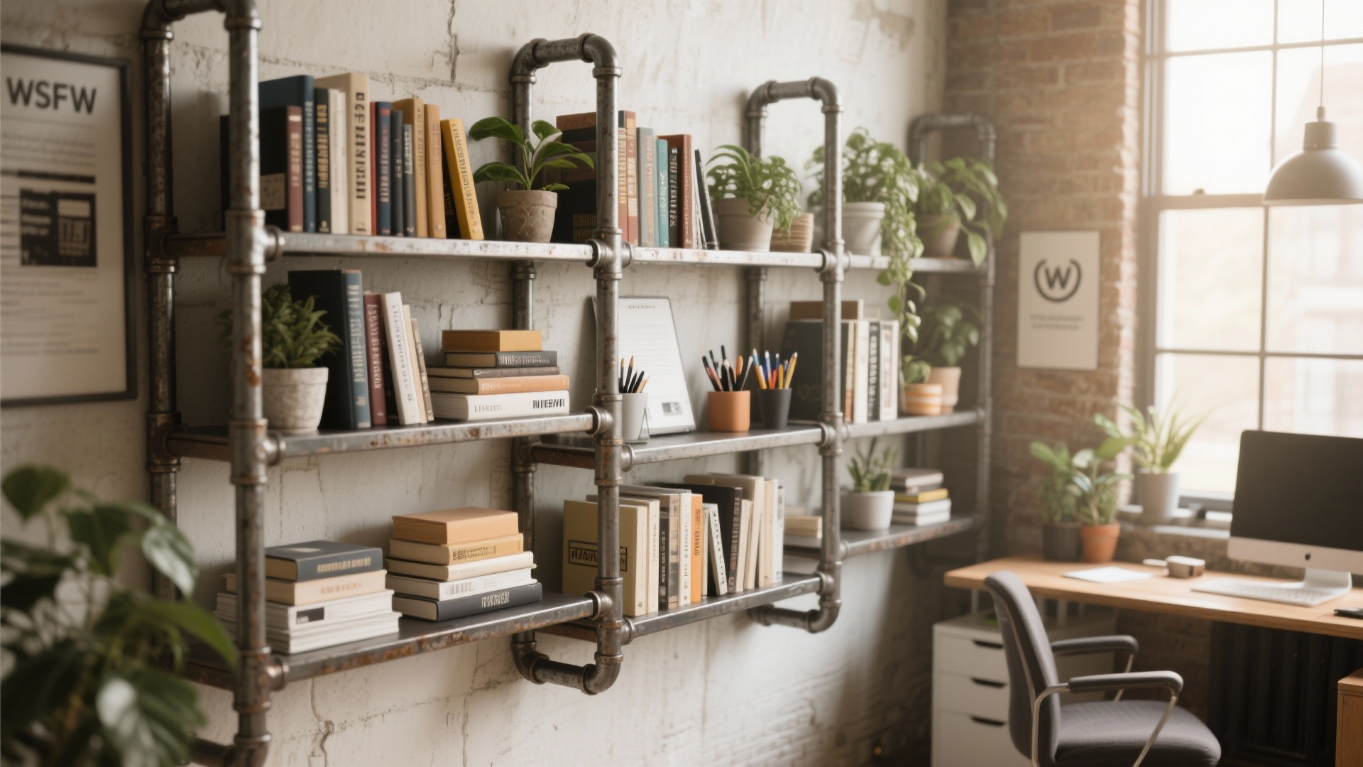 10 Industrial Office Ideas for Stylish Workspaces