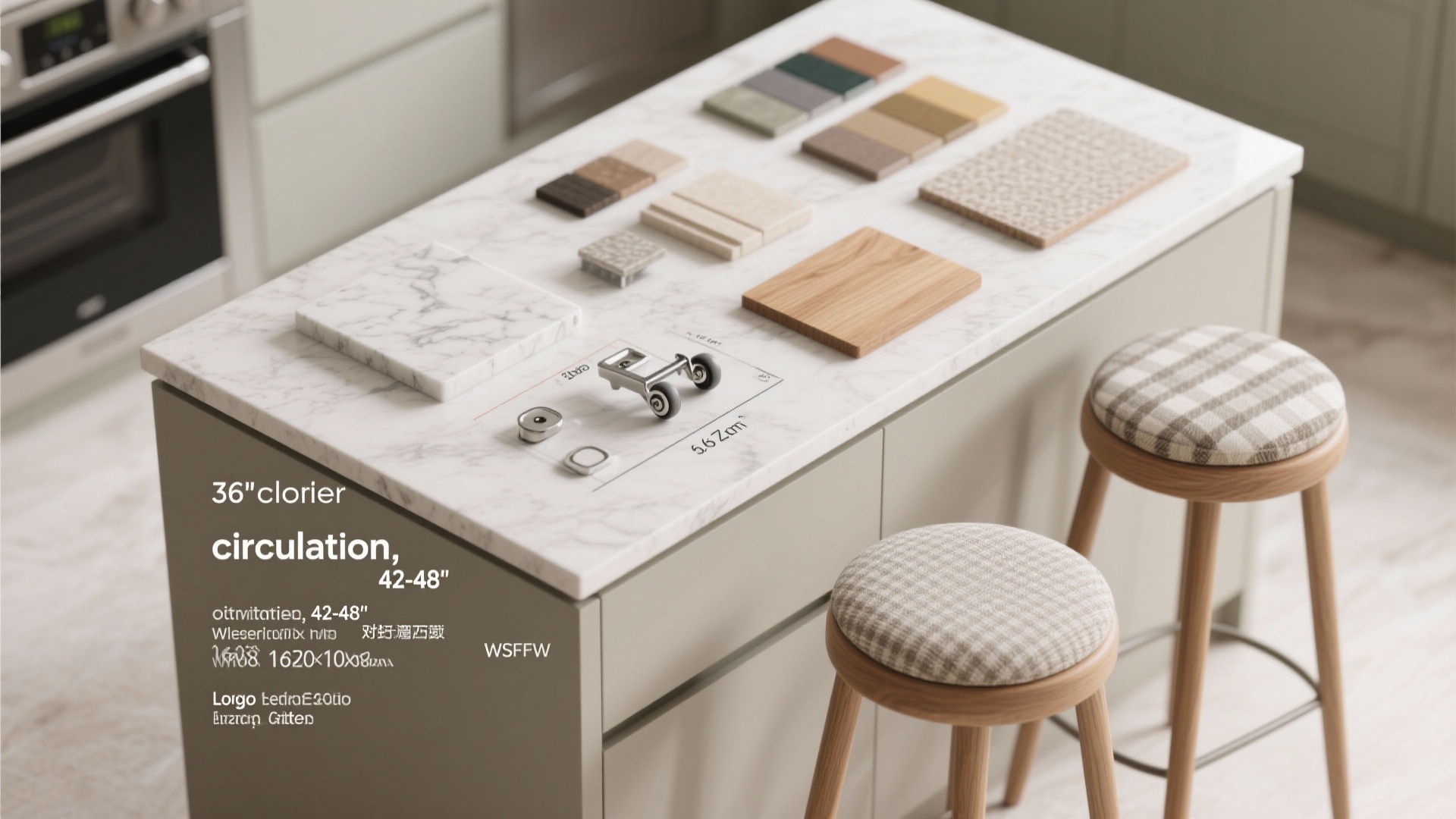 Small Kitchen Island Size — 5 Practical Ideas