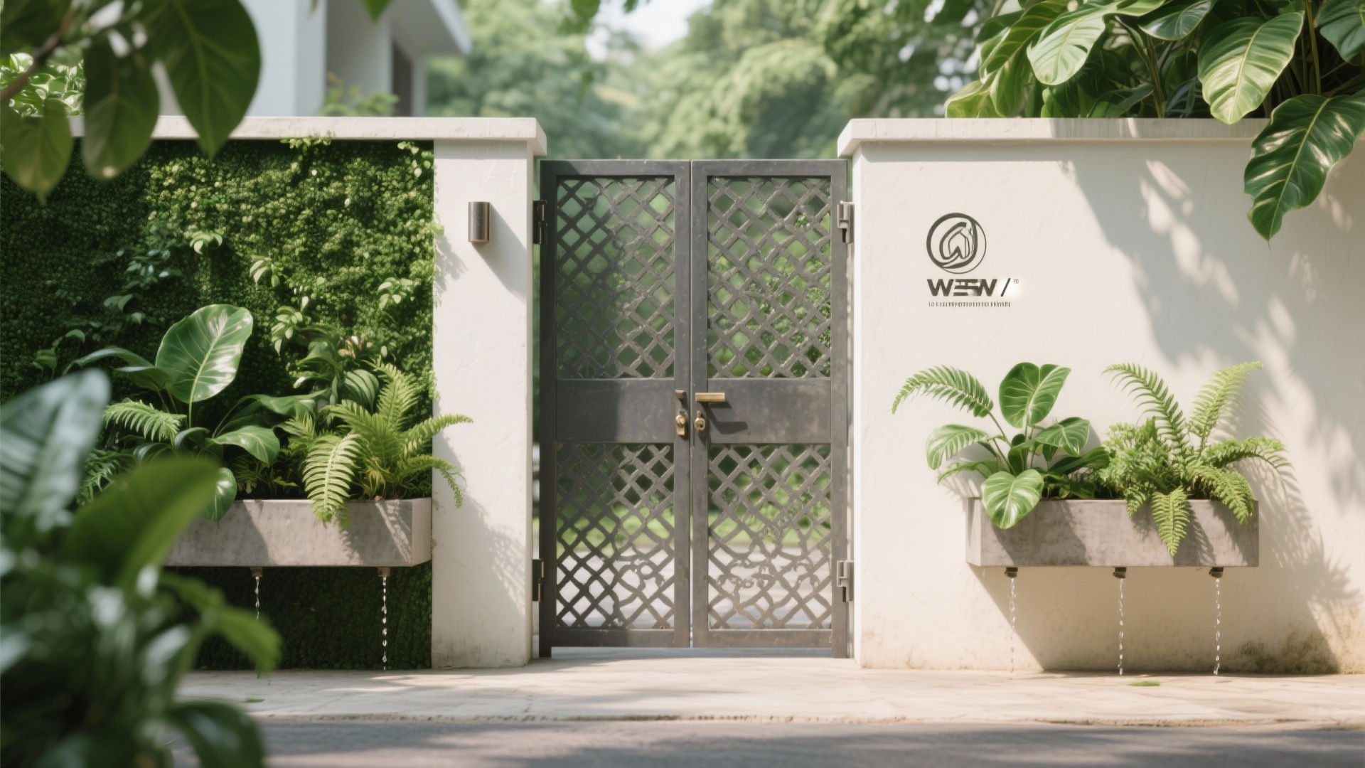 5 Compound Wall Gate Designs Kerala Homes