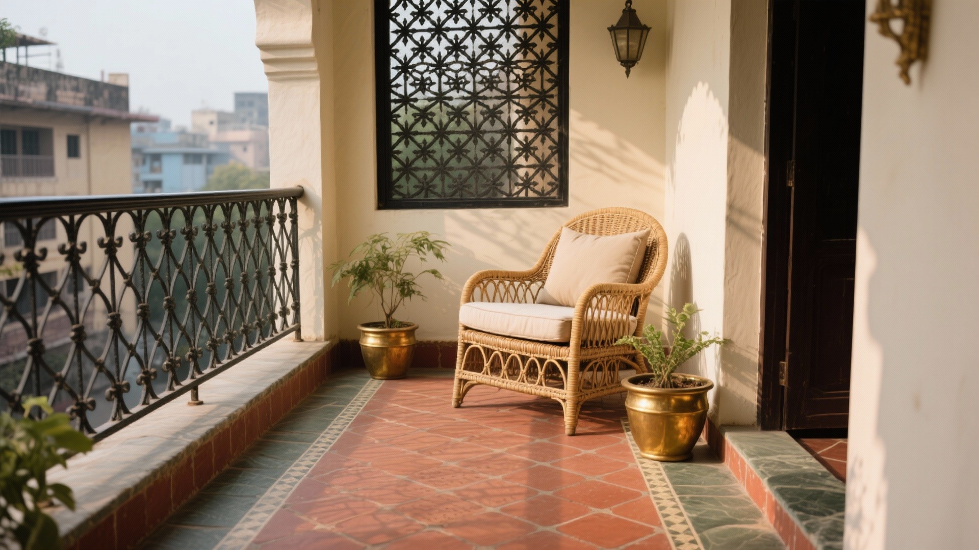5 Balcony Designs Indian Style That Maximize Small Spaces