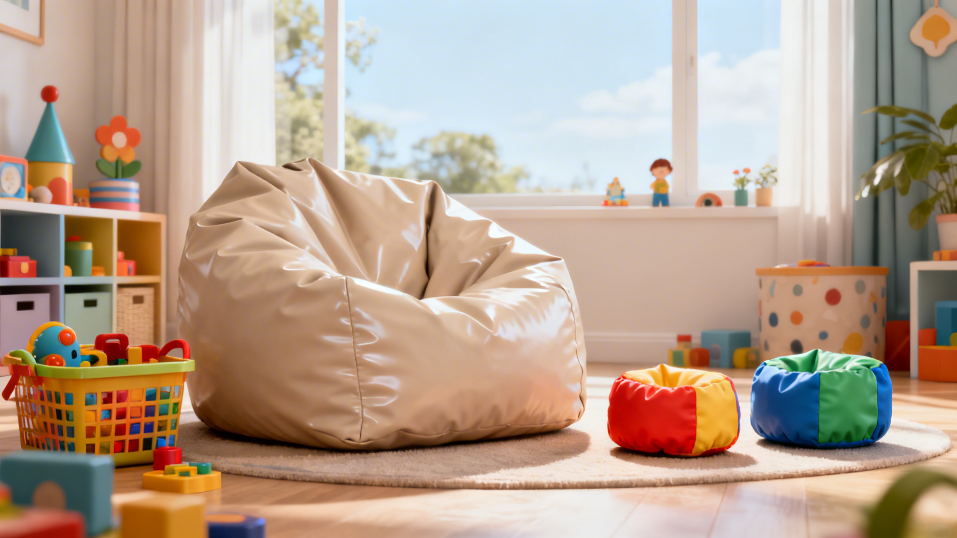 5 Cozy Living Room Ideas with Bean Bags