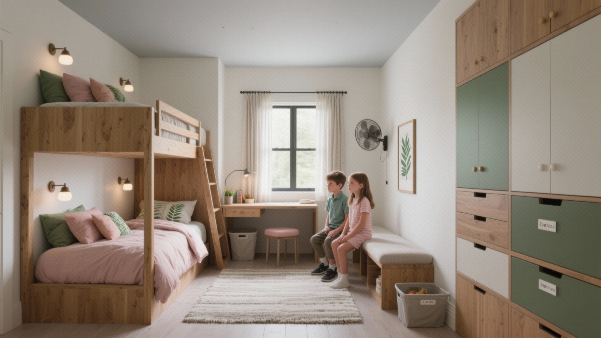5 Shared Bedroom Ideas for Brother and Sister Small Room