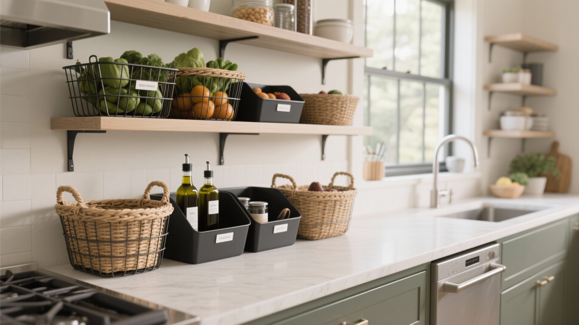 Vessel Baskets for Kitchens: Design, Lighting, and Ergonomics