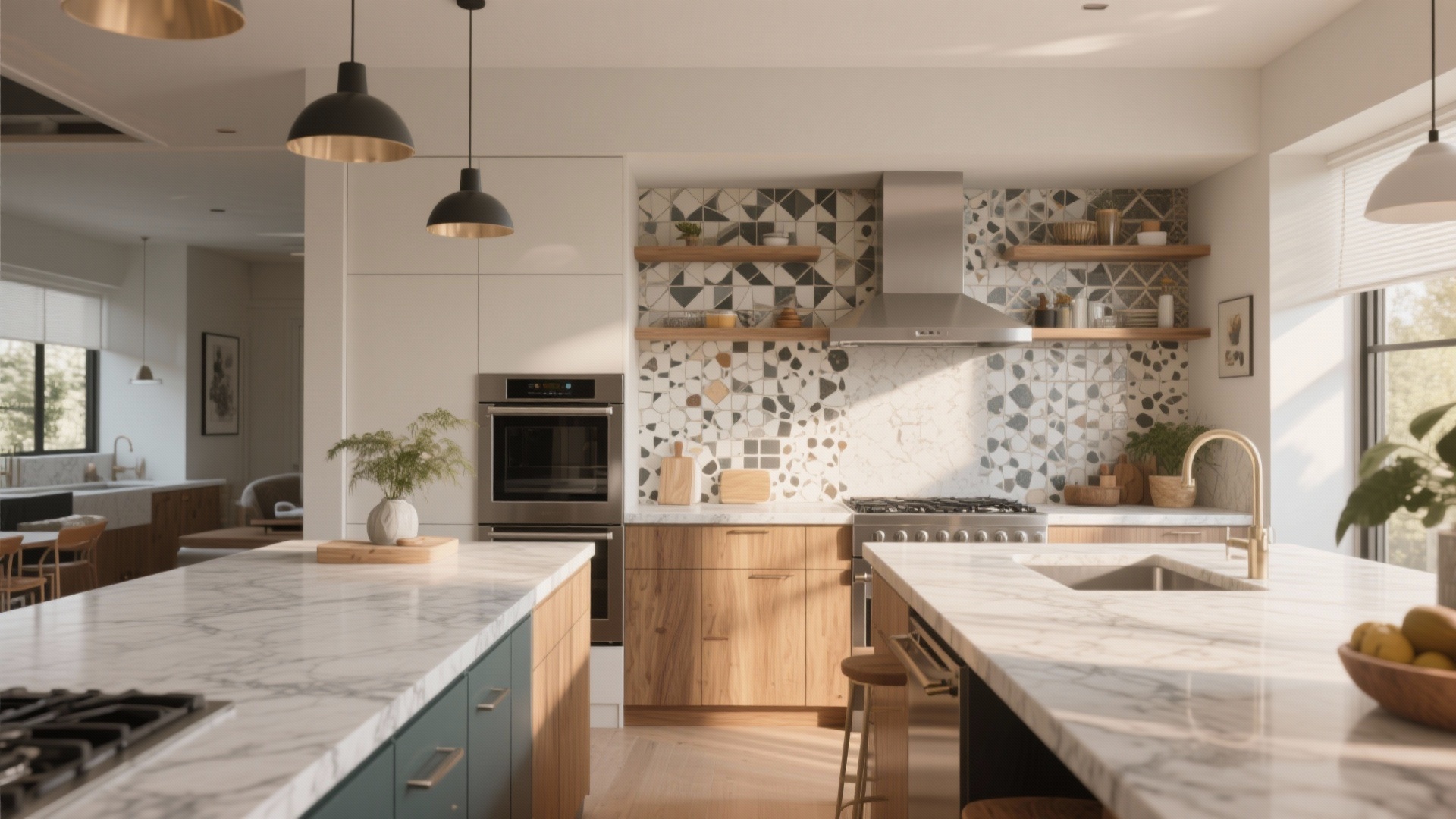 10 Kitchen Countertops & Backsplash Ideas