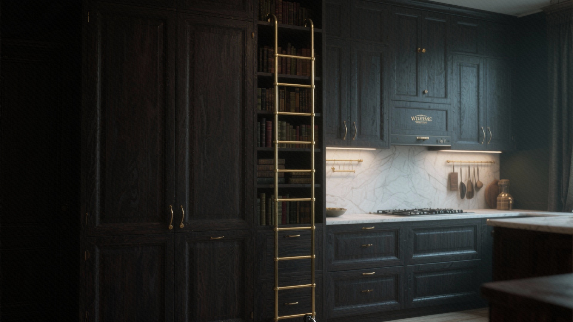 10 Dark Academia Kitchen Ideas for a Cozy, Moody Space