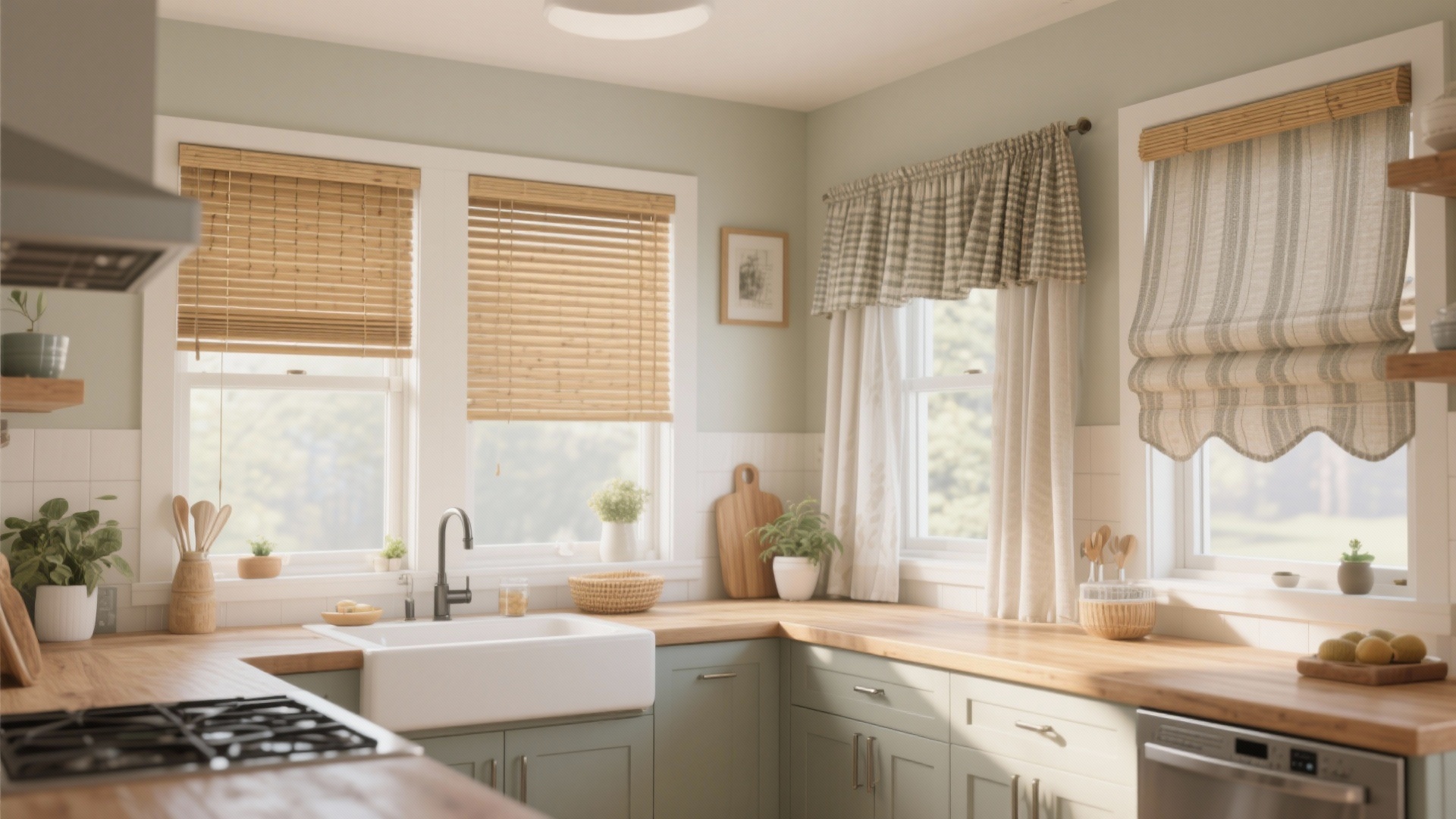 10 Kitchen Window Shade Ideas for Stylish Kitchens