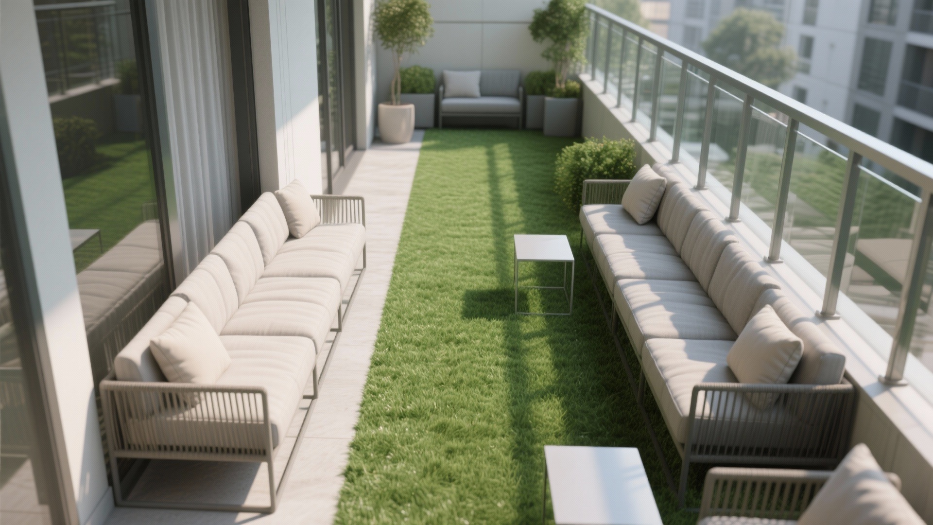 Balcony Feels Bare? 5 Artificial Grass Balcony Designs to Fix It