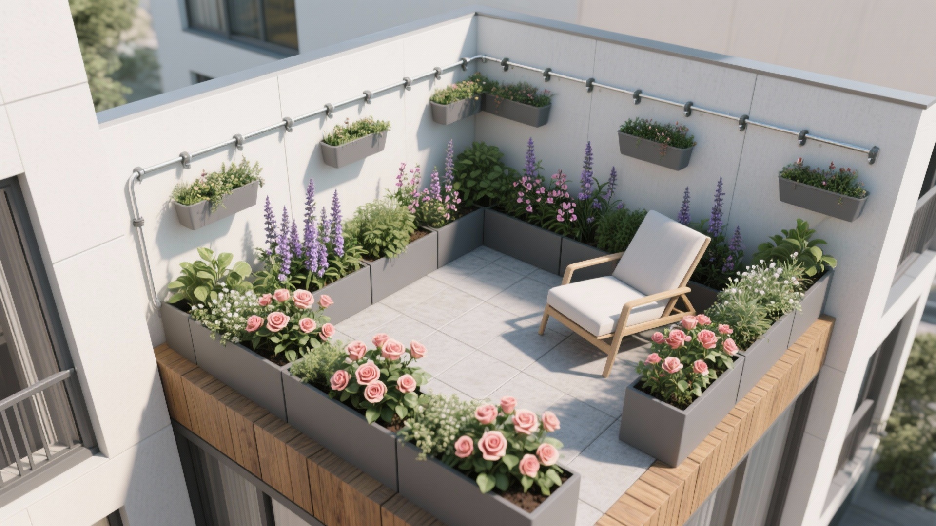 5 Outdoor Wall Flower Design Ideas for Small Spaces