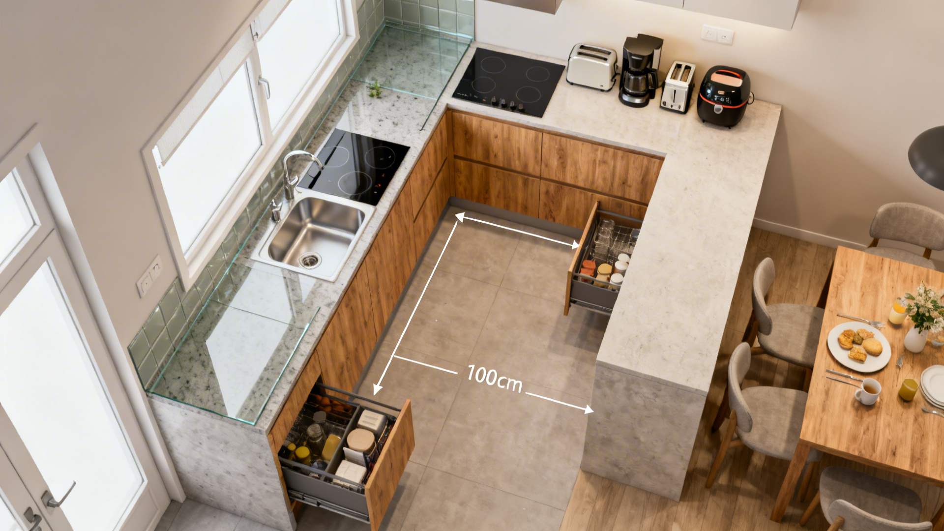 Wet Kitchen and Dry Kitchen Design: 5 Smart Ideas