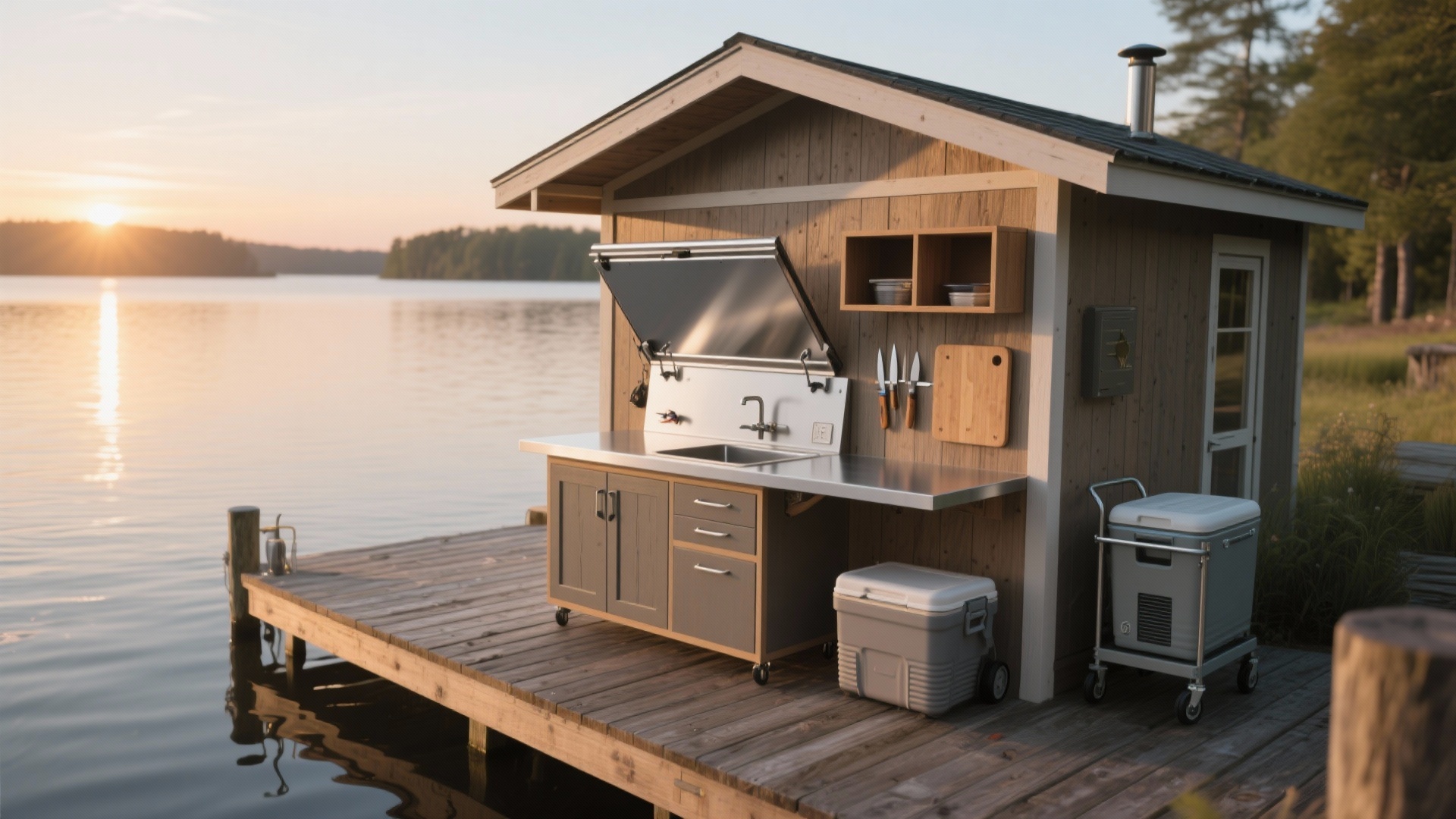 Tiny Dock? 5 DIY Fish Cleaning Table Ideas That Fit