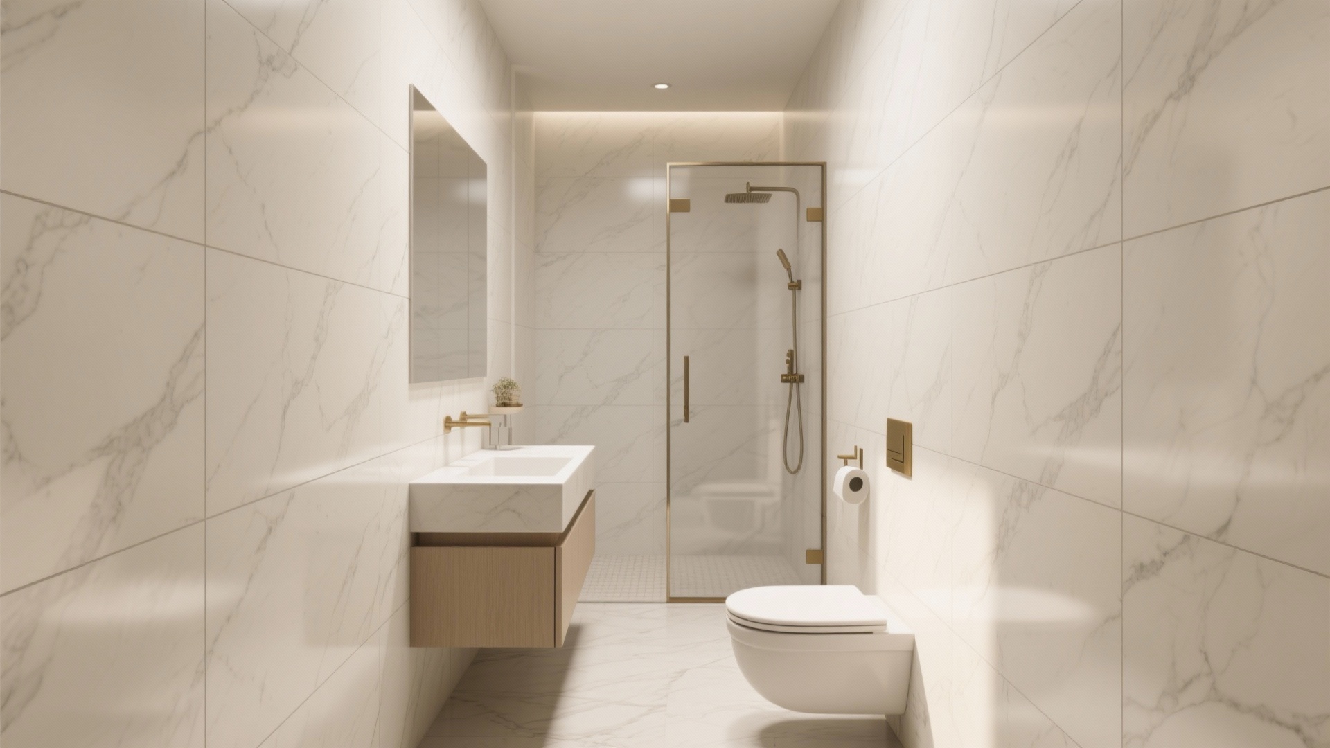 Small Bathroom Feels Cramped? 5 Varmora Tile Ideas