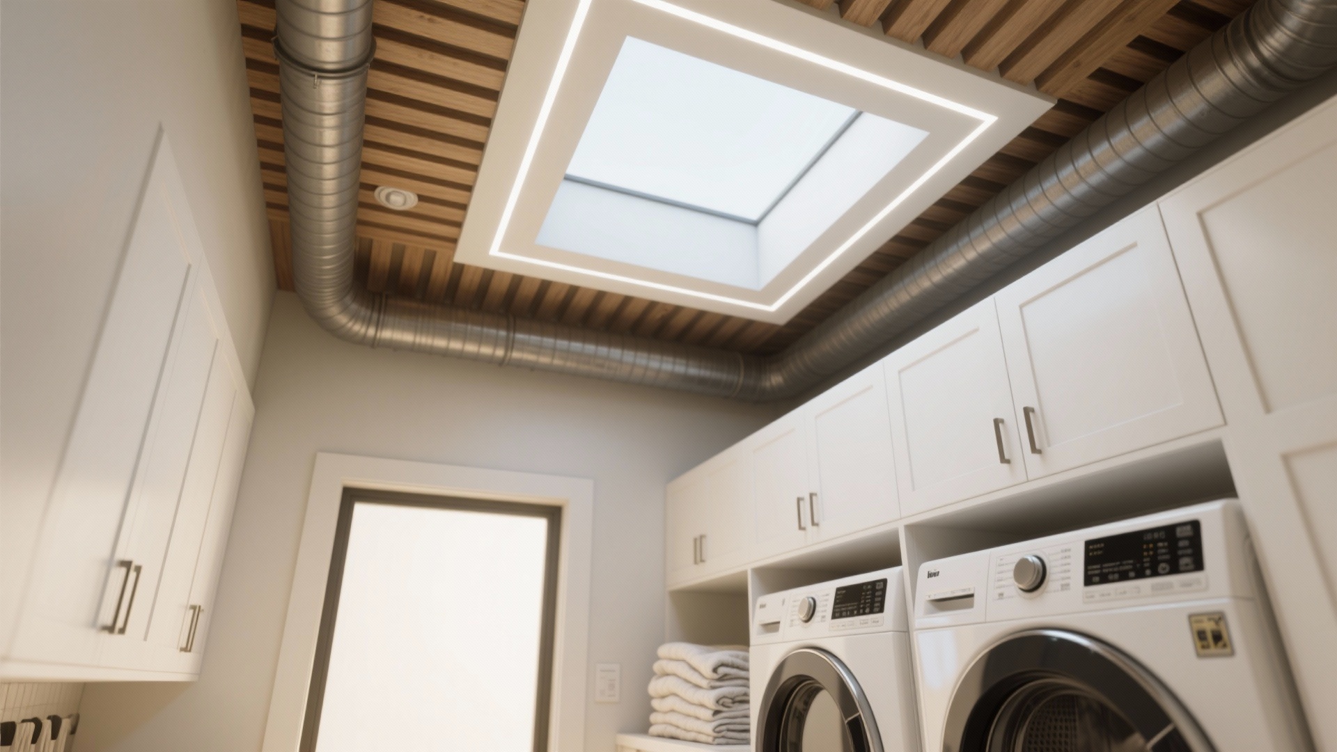 Laundry Room Feels Cramped? 5 Ceiling Ideas That Add Light