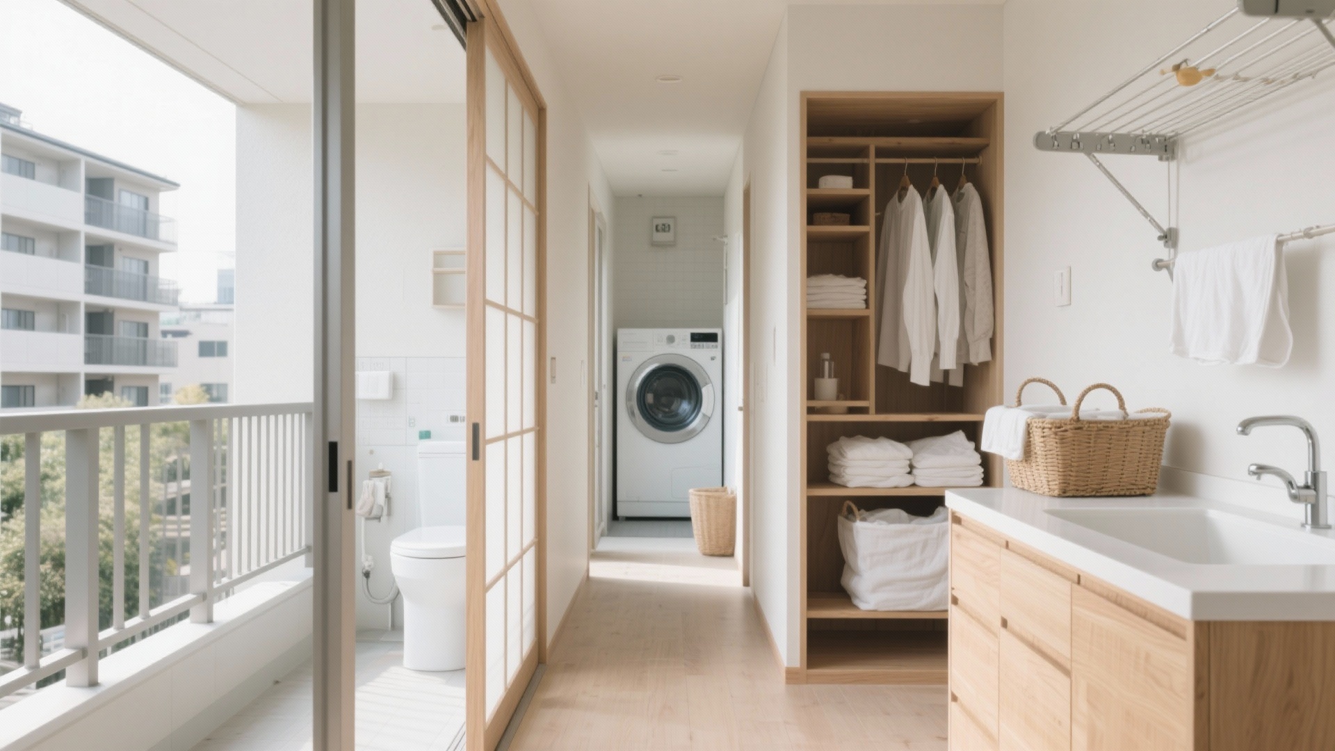 4LDK・35坪｜東京公寓設計の5アイデアで動線と収納を整える