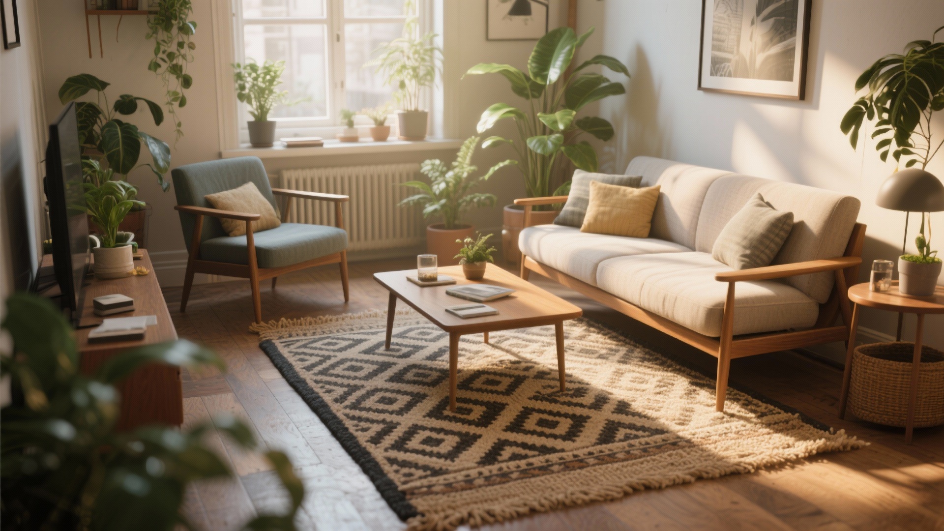 10 Inspiring 5x7 Area Rug Ideas for Living Rooms