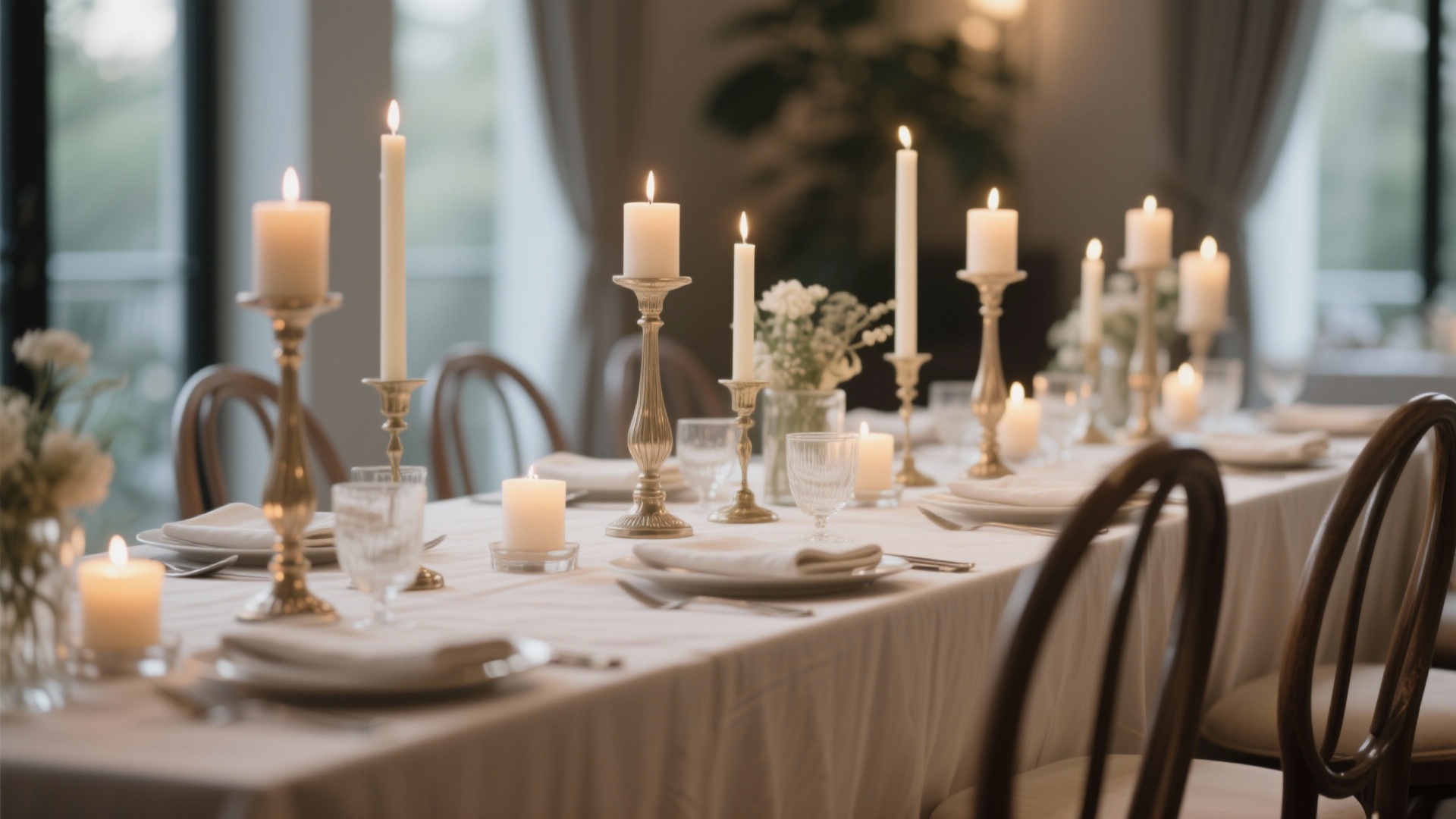 5 Dining Table Candle Centerpiece Ideas for All Seasons