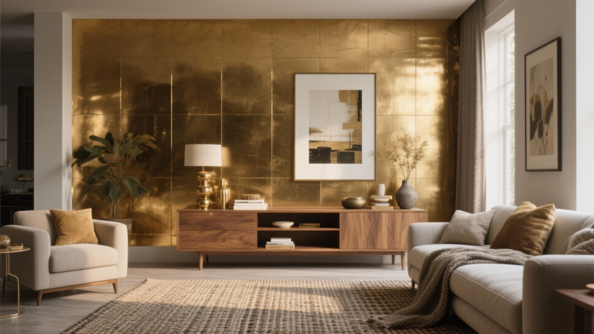 Sherwin Williams Metallic Gold Paint
