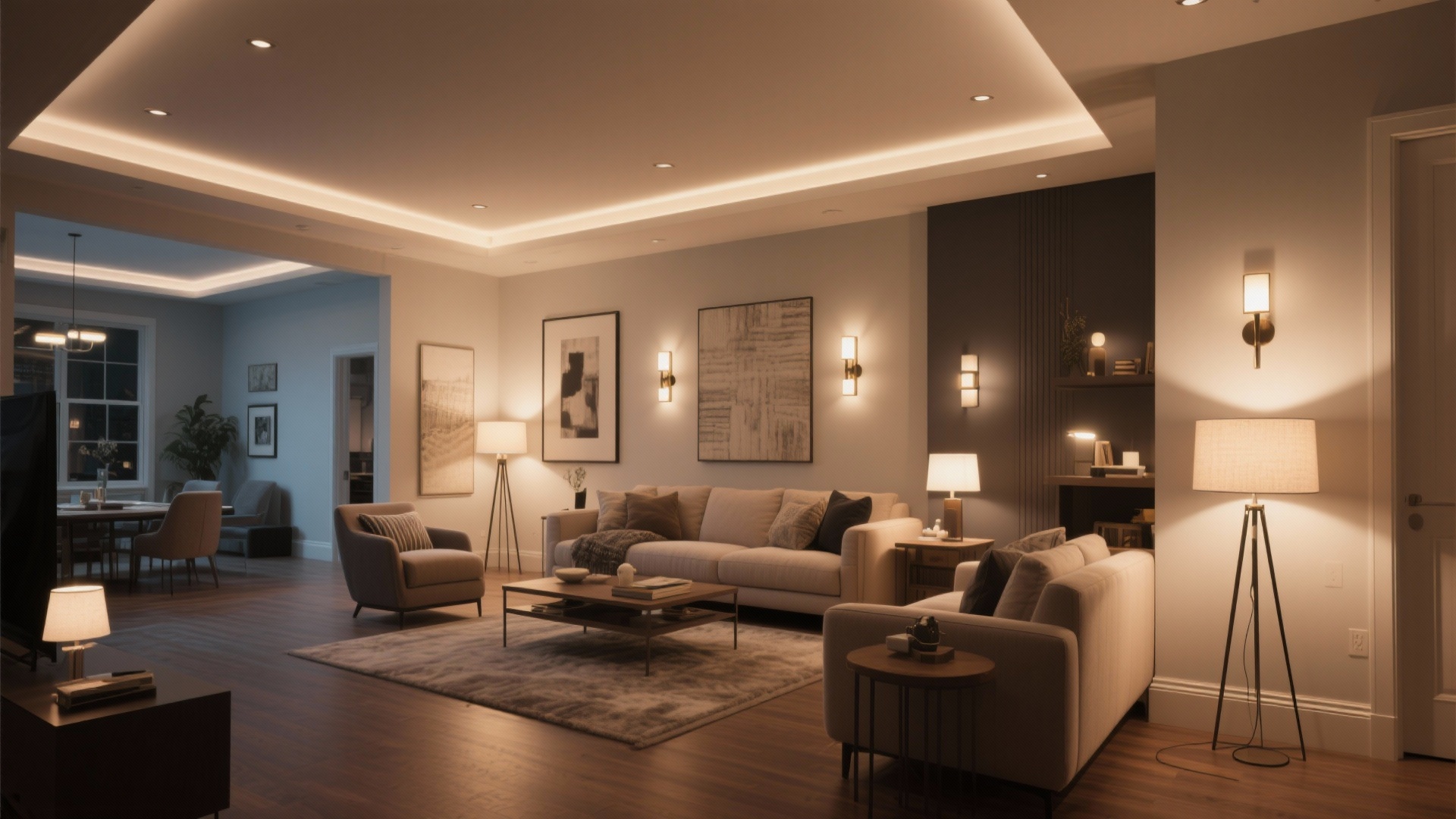 10 Design Ideas for a 19 x 17 Living Room