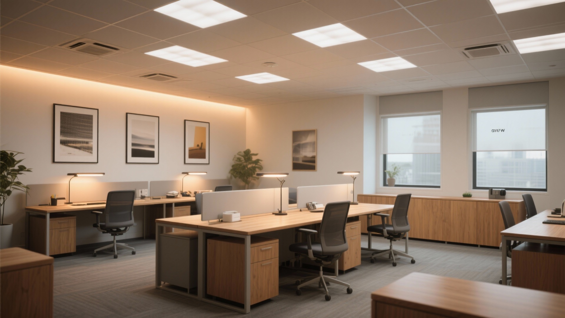 Commercial Office Lighting Ideas — 5 Tips