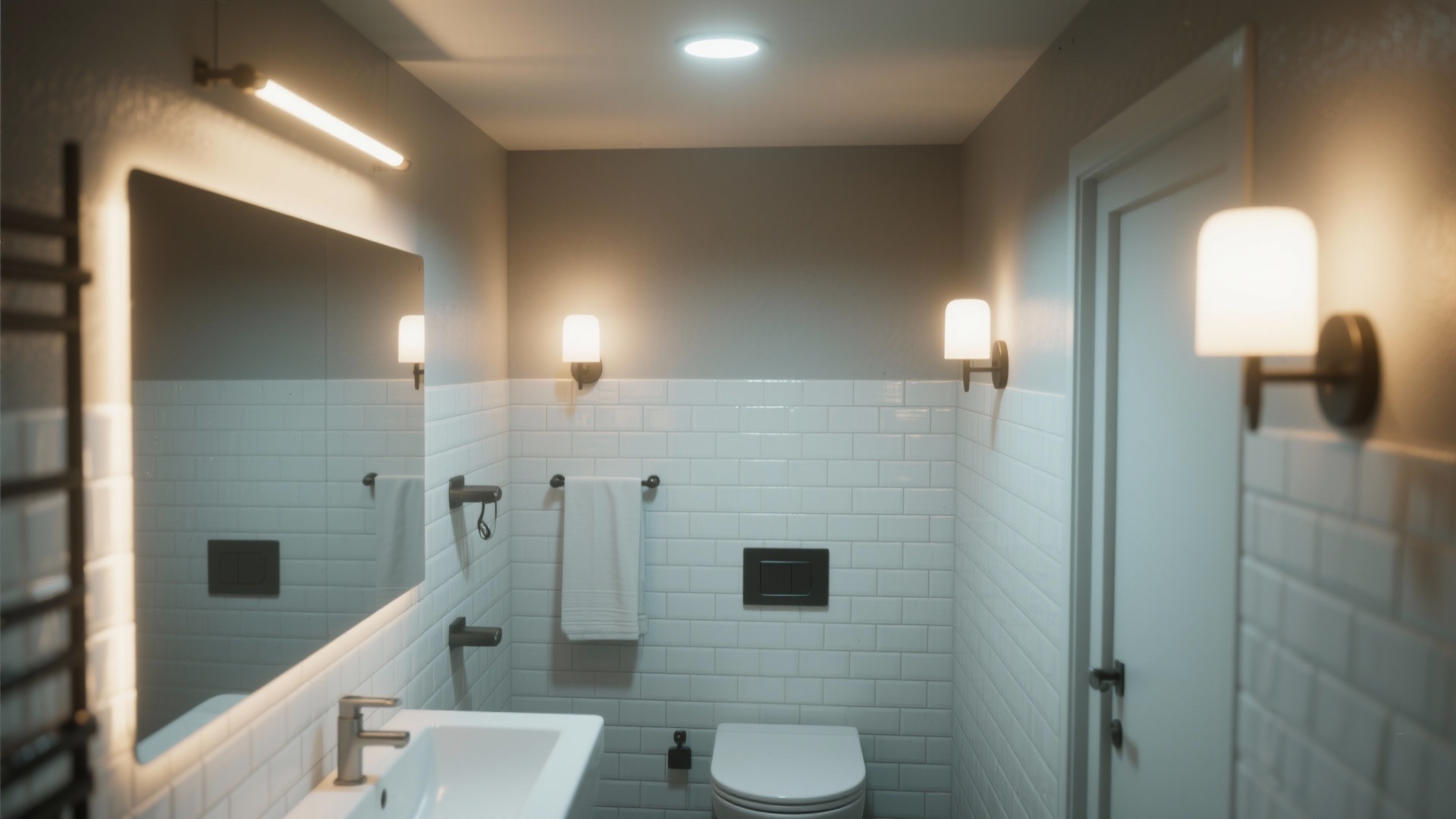 10 Stylish 6x8 Bathroom Ideas with Subway Tiles