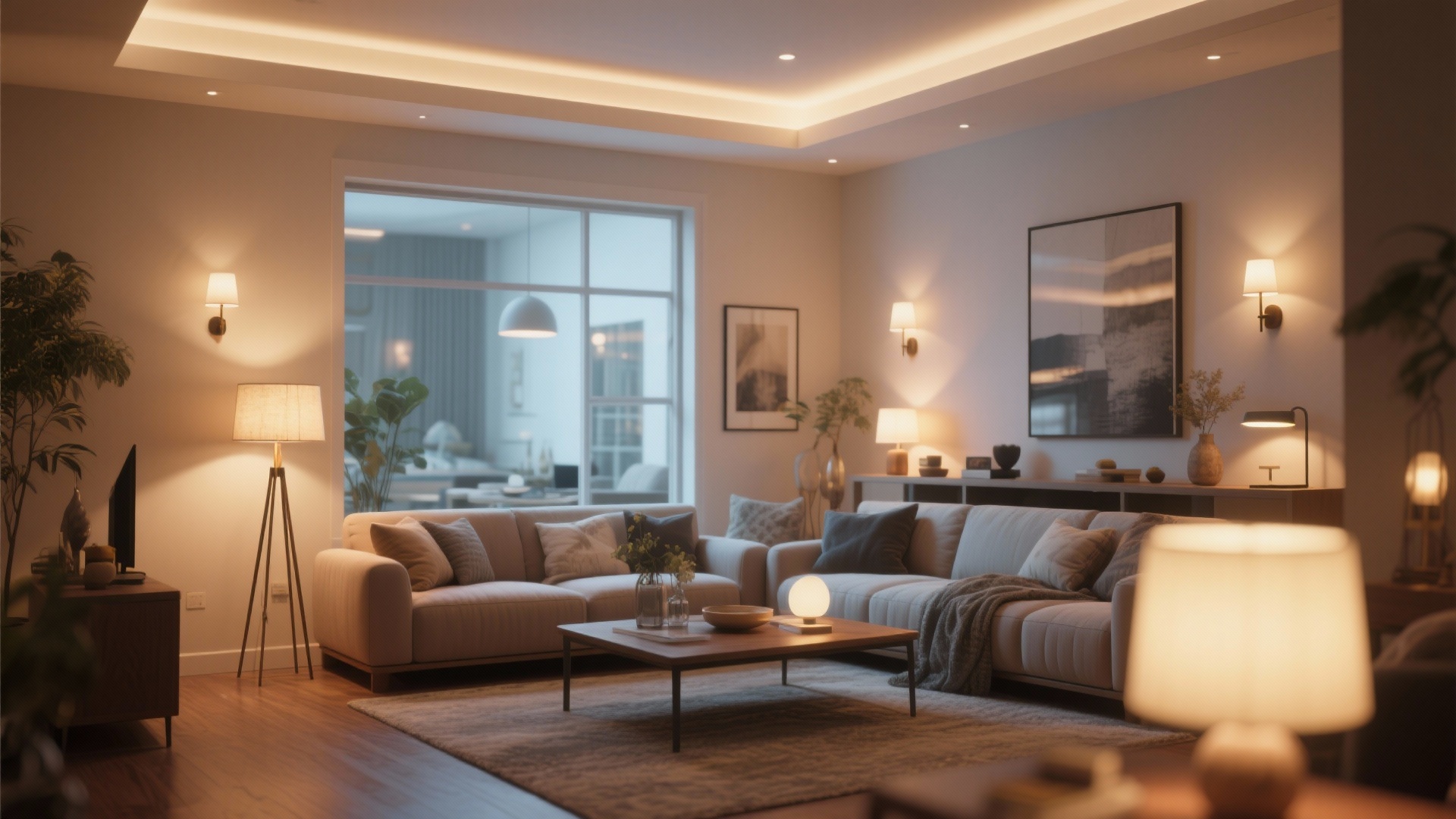 10 Recessed Lighting Living Room Ideas