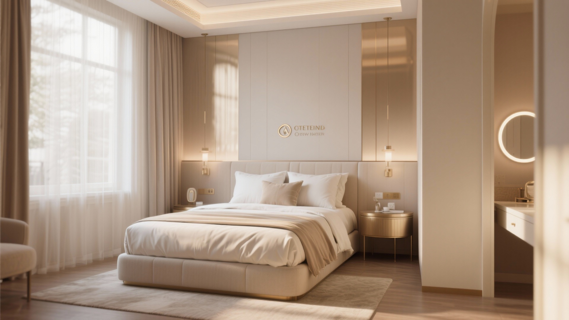 Small Bedroom Feels Flat? 5 Champagne Color Bedroom Ideas