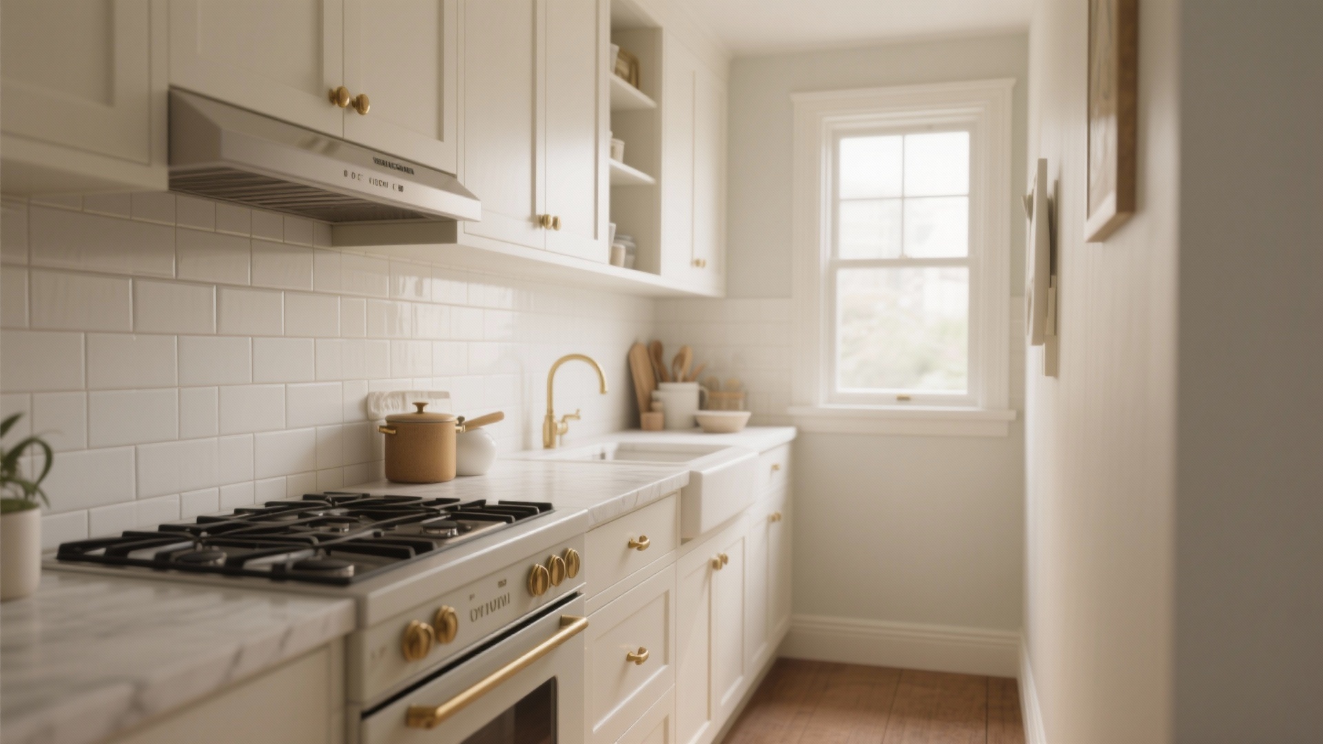 Small Kitchen Feels Dark? 5 Off-White Kitchen Ideas