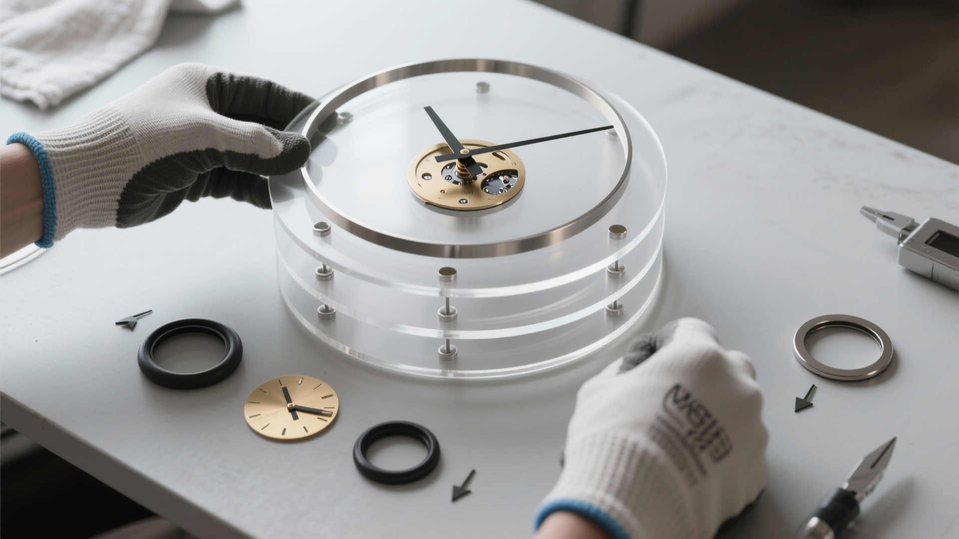 5 Acrylic Wall Clock Design Ideas for Small Spaces