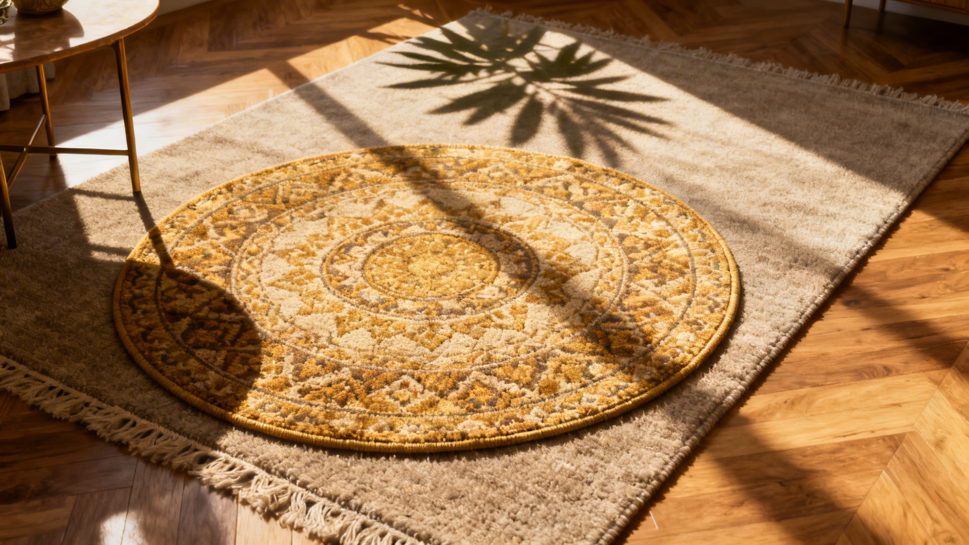 Round Area Rugs for Living Room — 5 Ideas