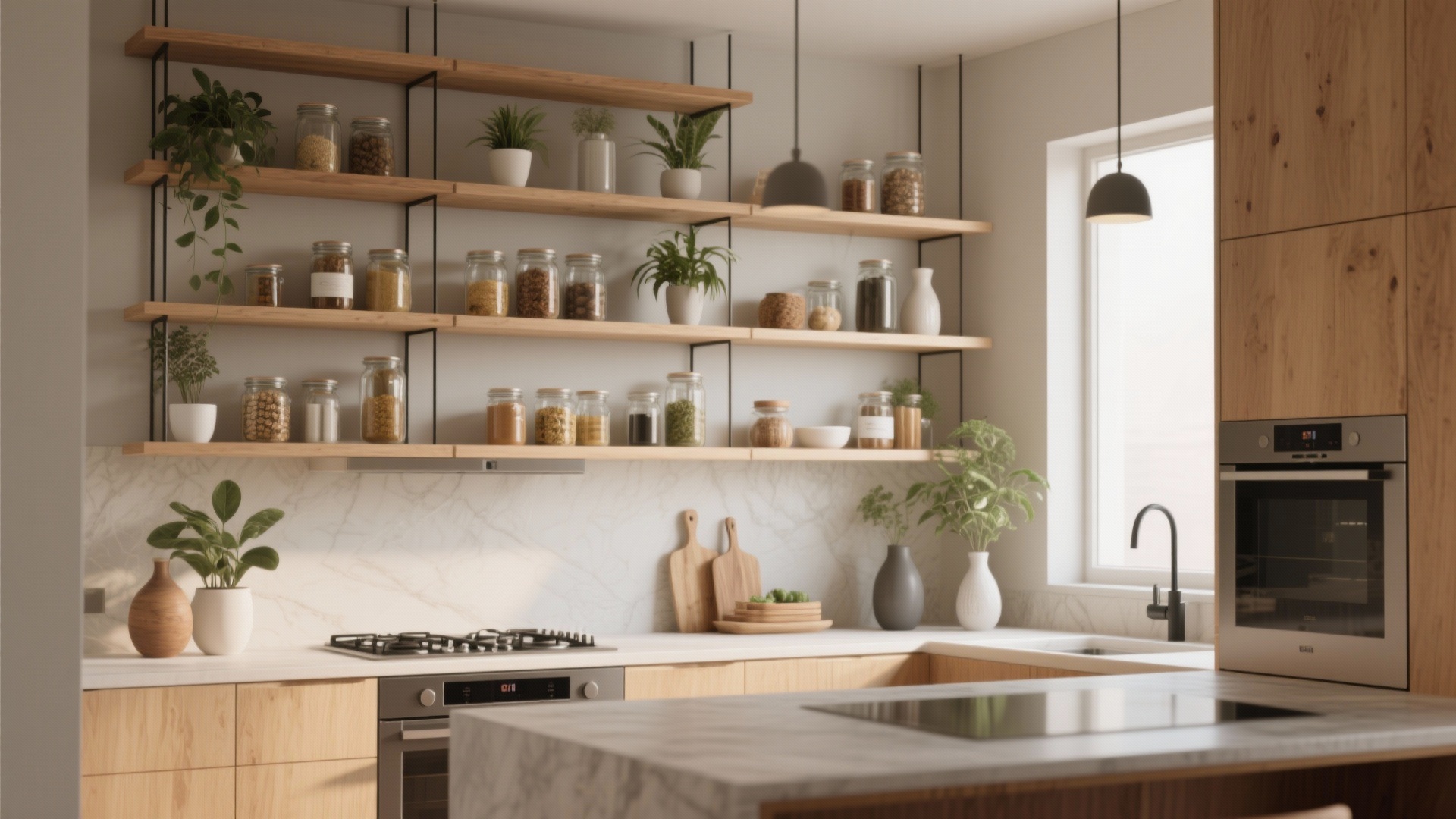 5 Open Shelving Kitchen Ideas for Style & Storage