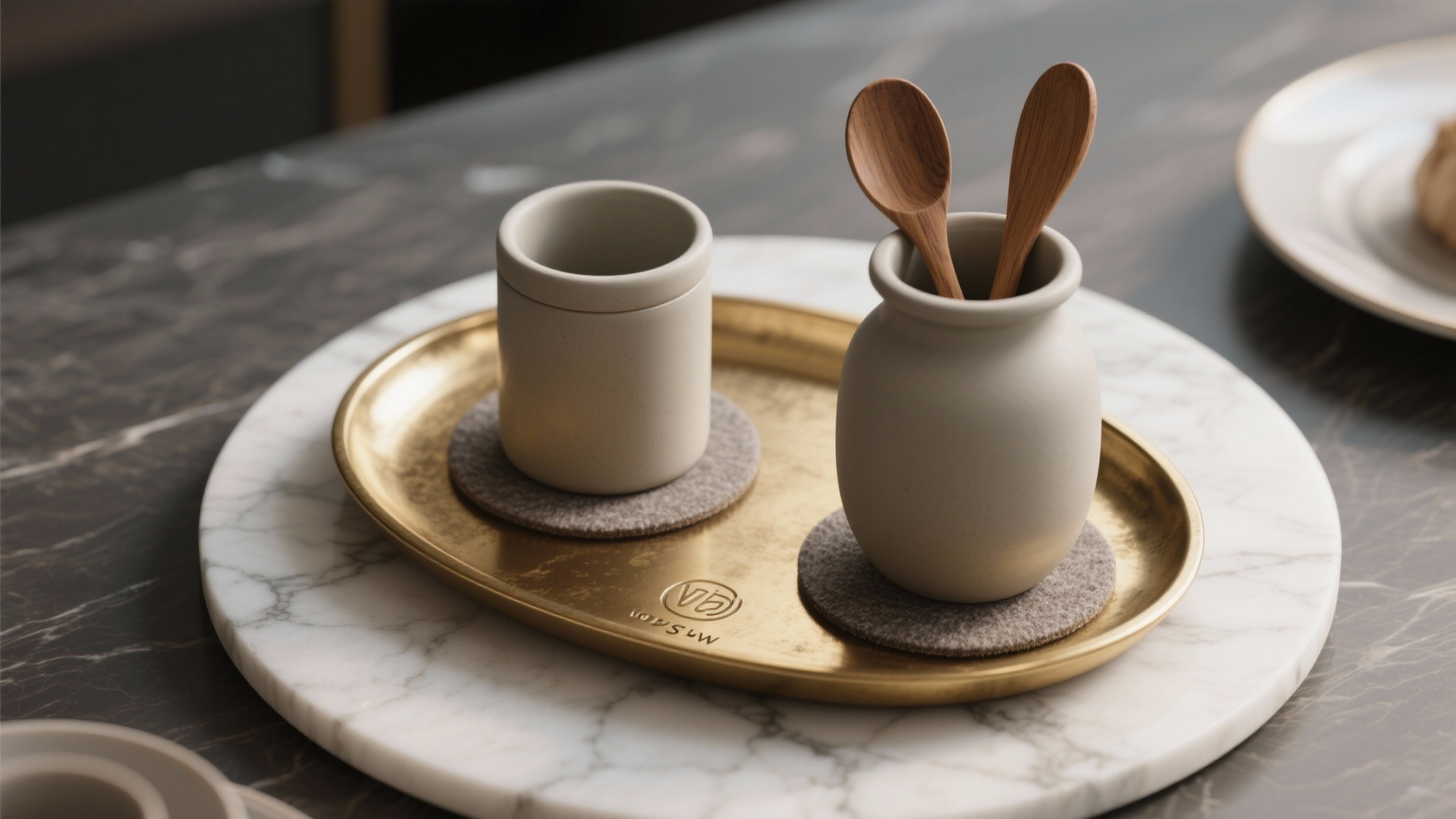 Kitchen Island Looks Cluttered? Tray Decor Ideas That Work