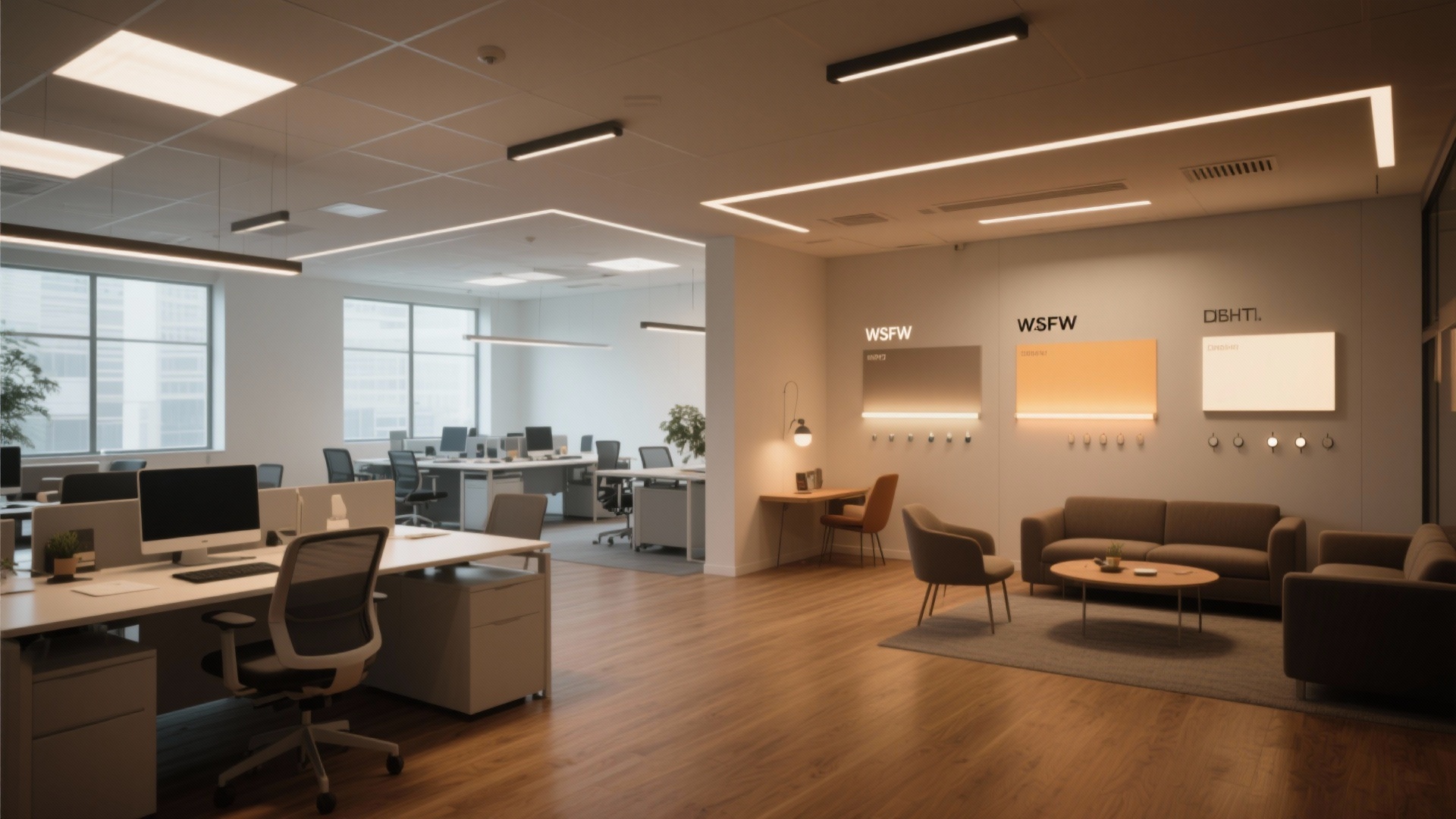Office Lights Ideas: 5 Bright Inspirations
