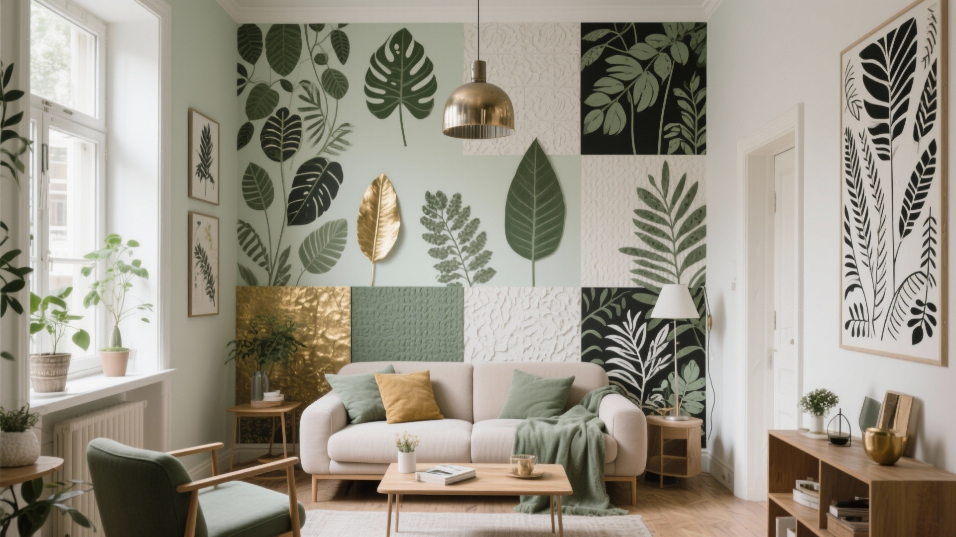 5 Creative Leaf Wall Design Ideas