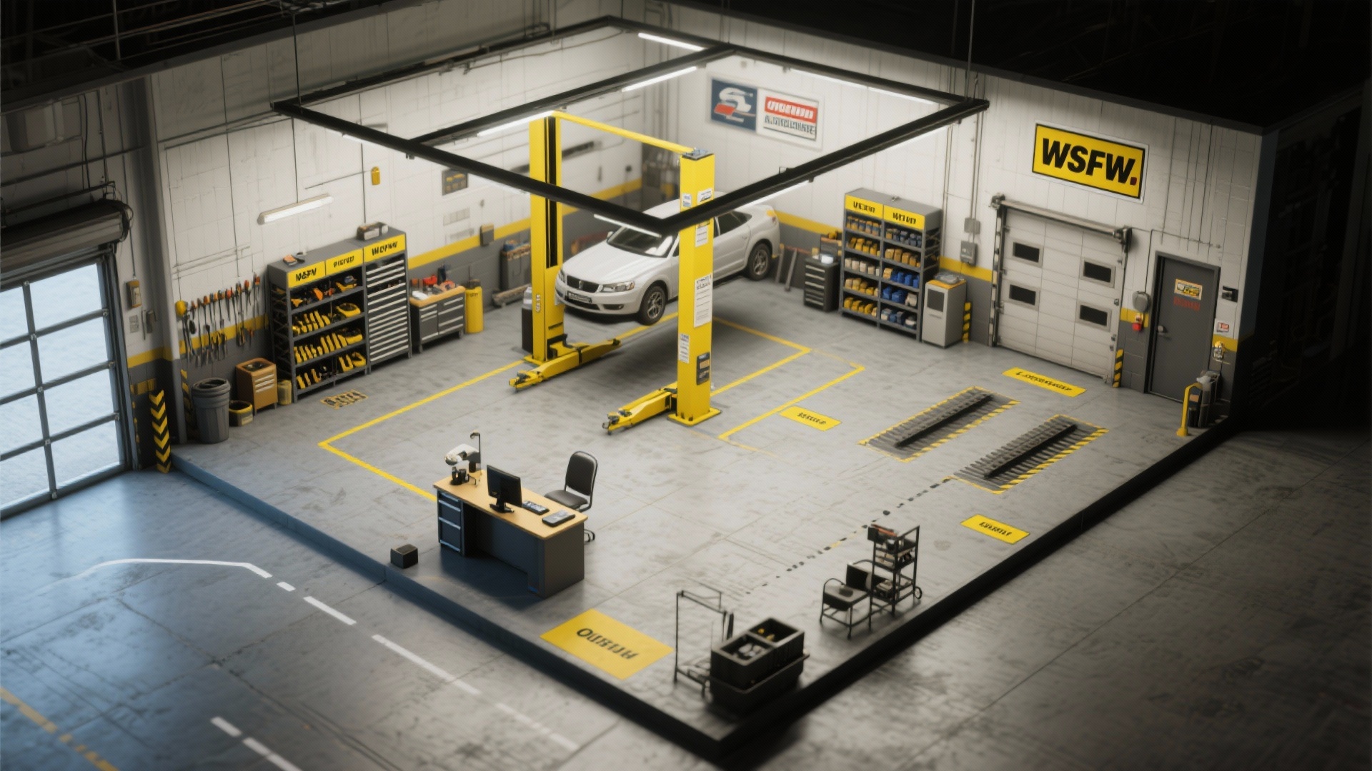 Auto Repair Shop Office Ideas — 5 Layouts