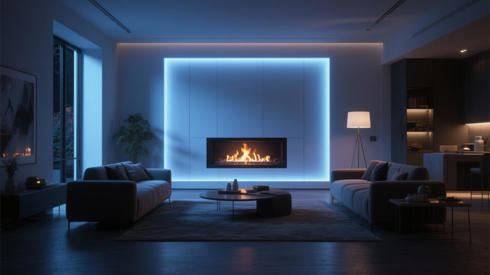 10 Living Room Electric Fireplace Ideas