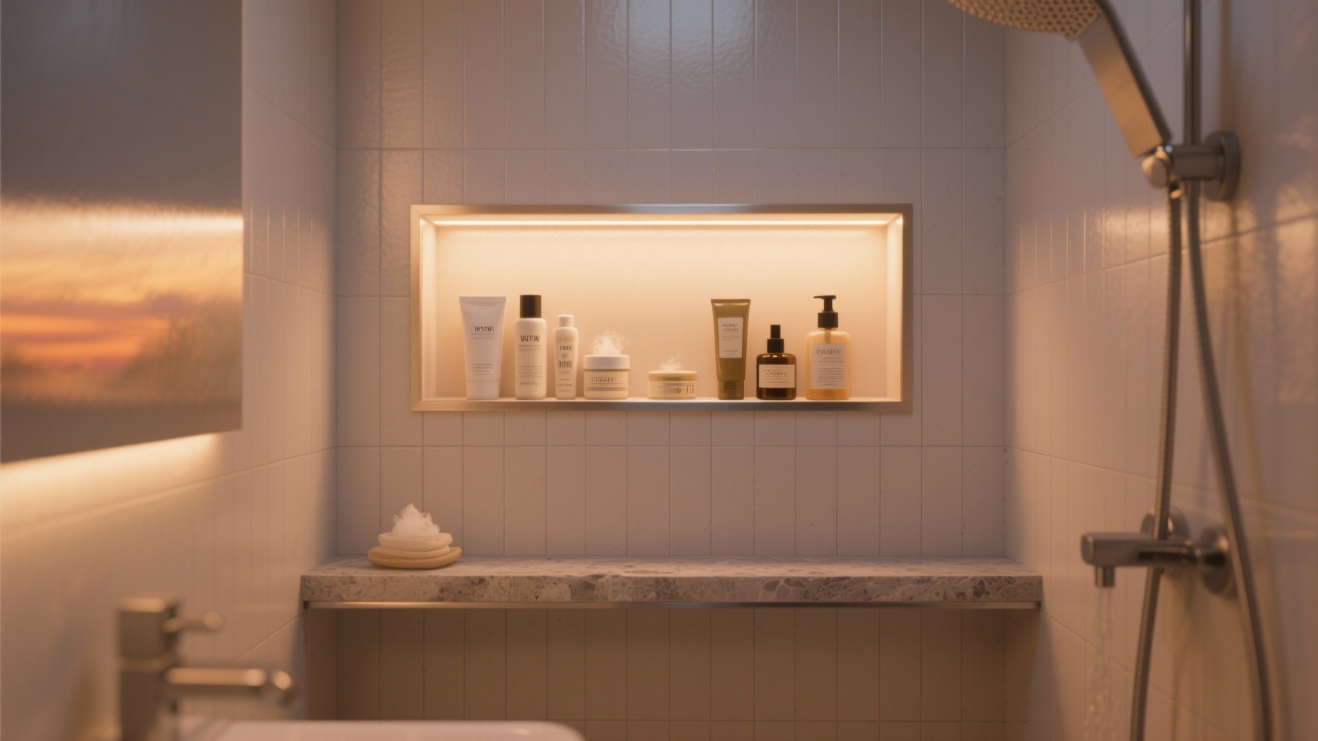 5 Bathroom Niche Ideas That Maximize Small Spaces