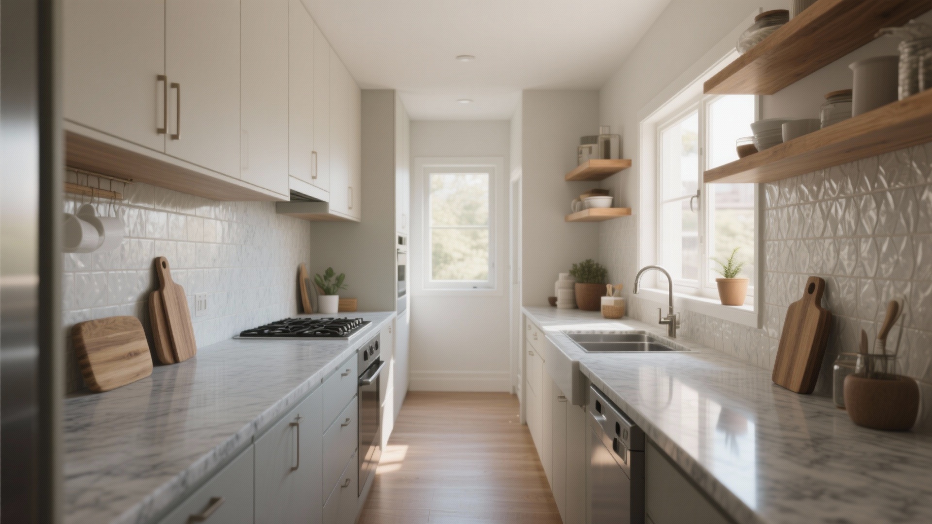 Small Kitchen Feels Dark? 5 Gray Kitchen Countertop Ideas