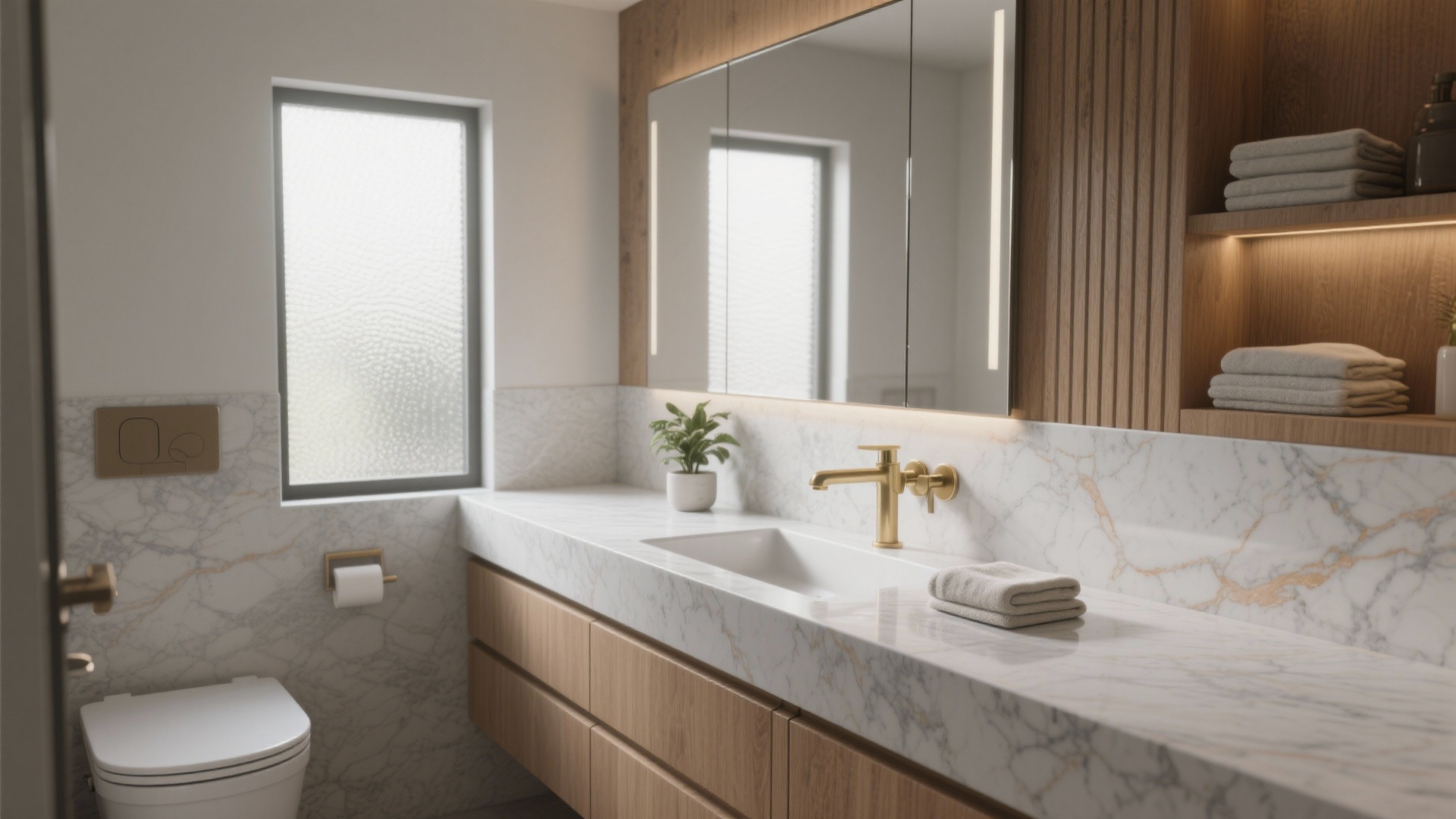 Grey Bathroom Countertops — 5 Stylish Ideas