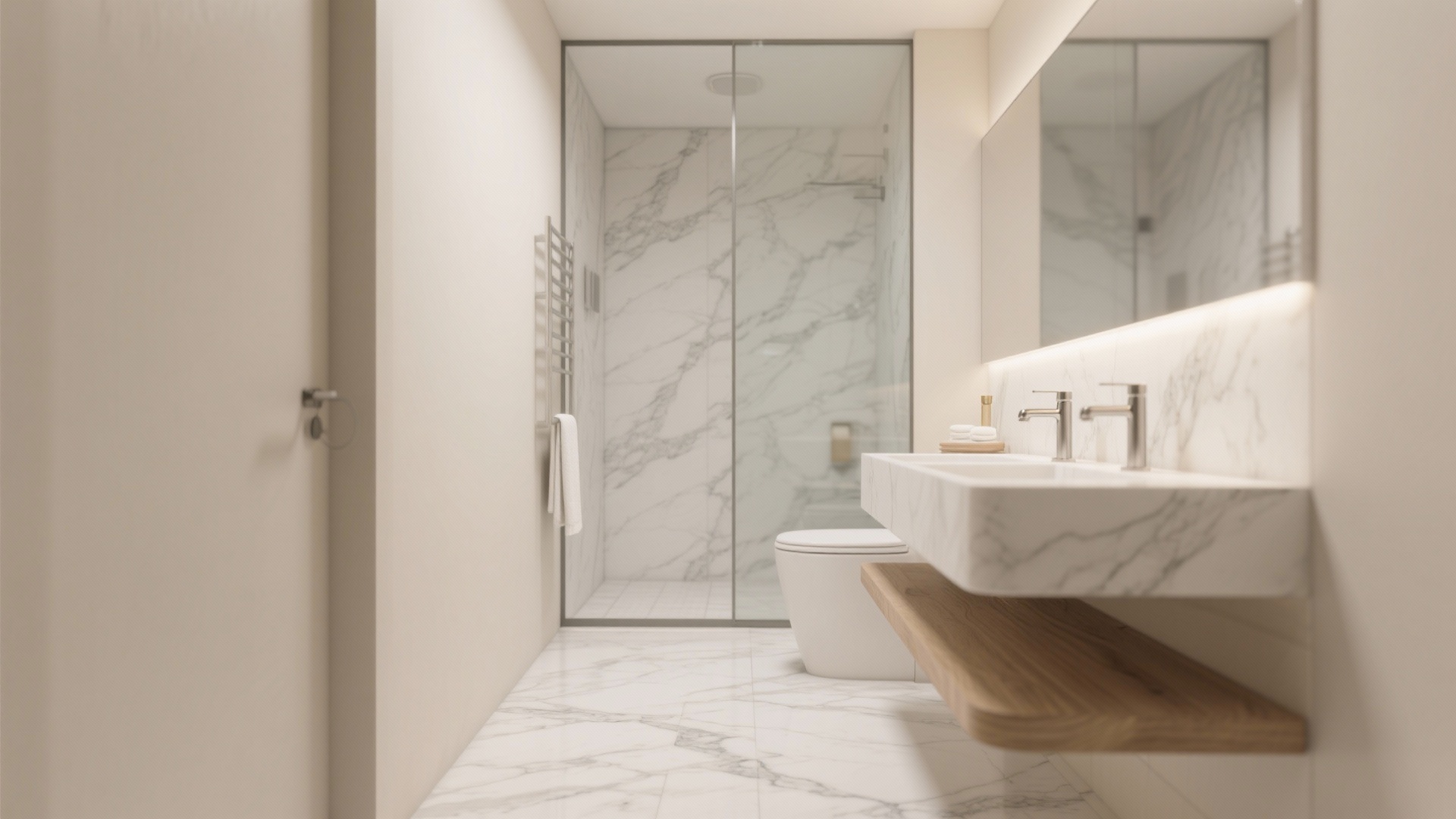 5 Marble Bathroom Floor Tiles Ideas That Work
