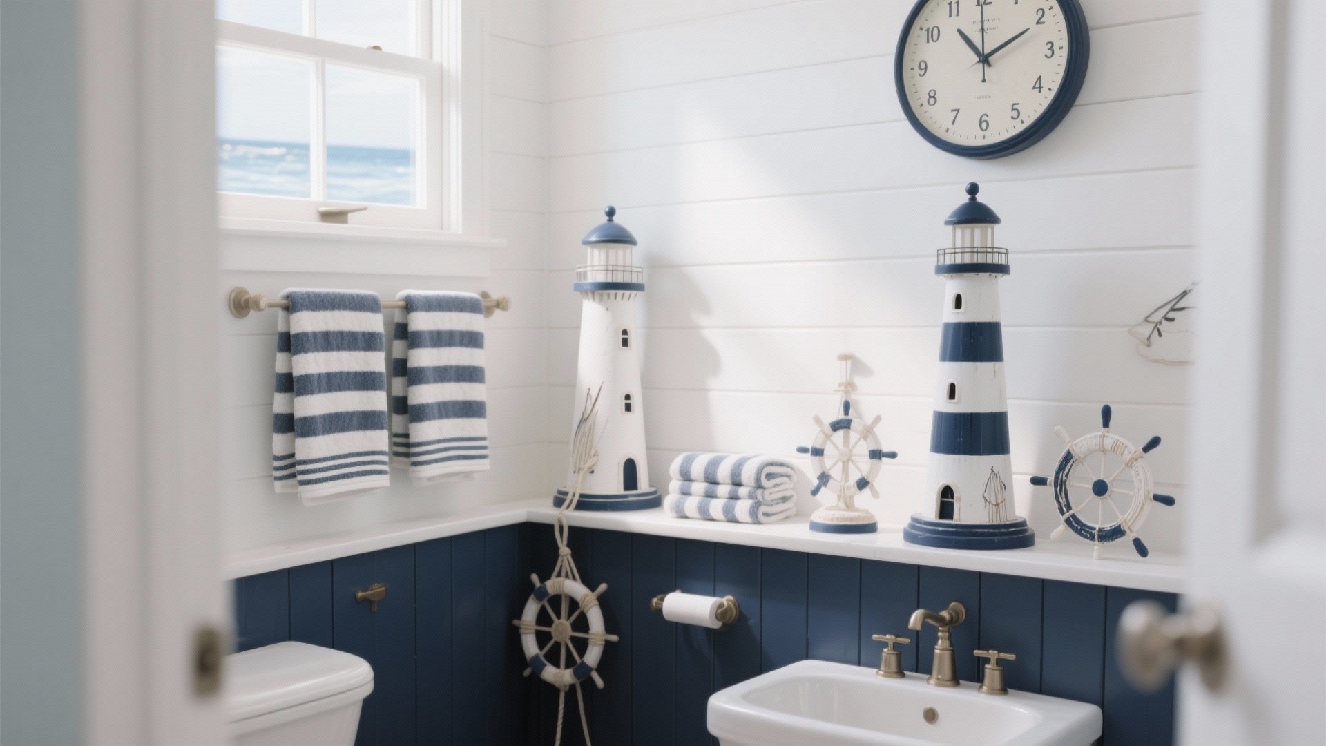 10 Nautical Decor Bathroom Ideas You’ll Love
