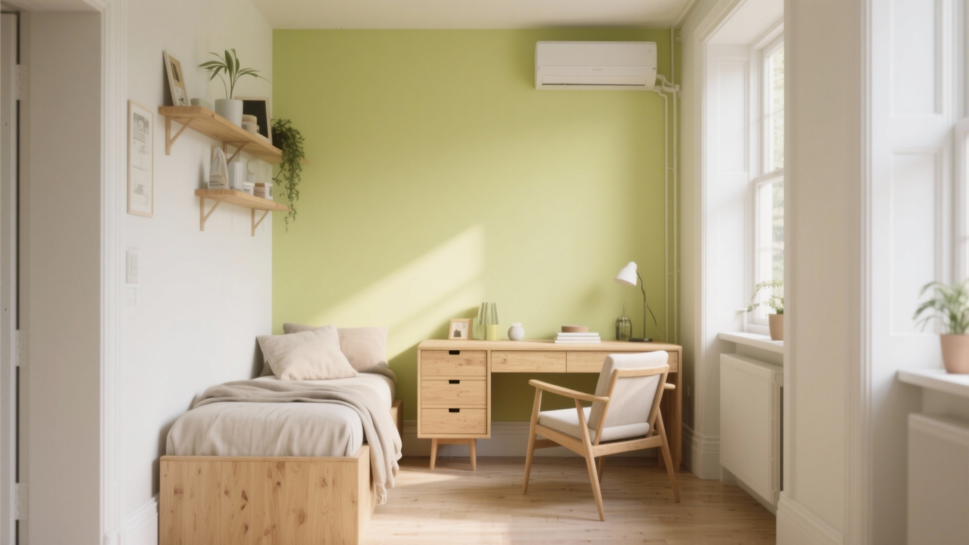 Lime Wall Paint: 5 Fresh Small-Space Ideas