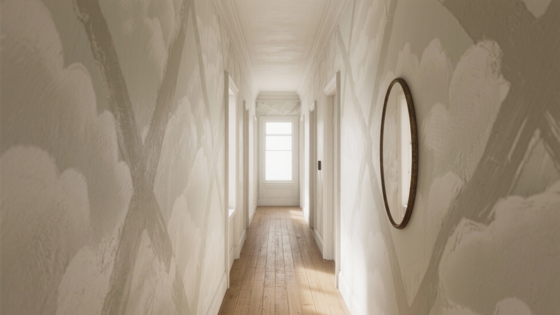5 Simple Wall Texture Designs for Hall