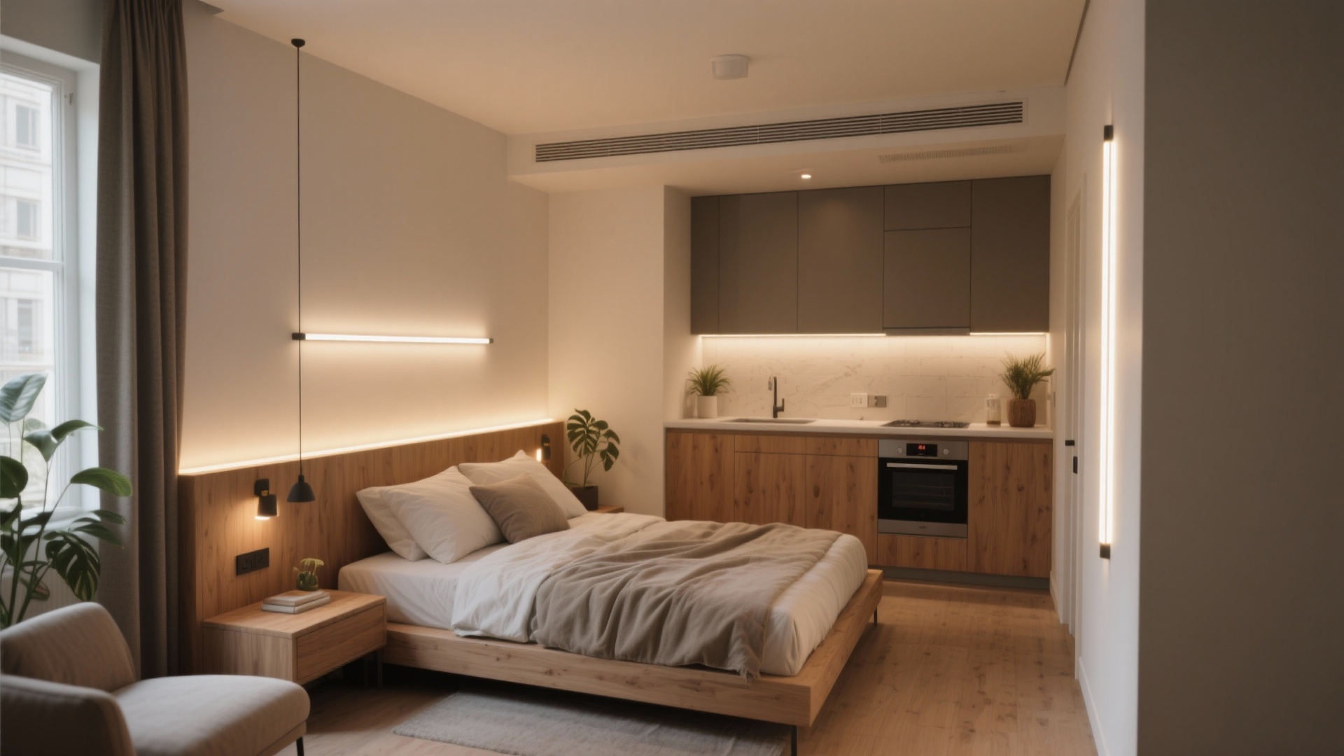 Small Room Feels Dark? 5 Linear LED Wall Light Ideas