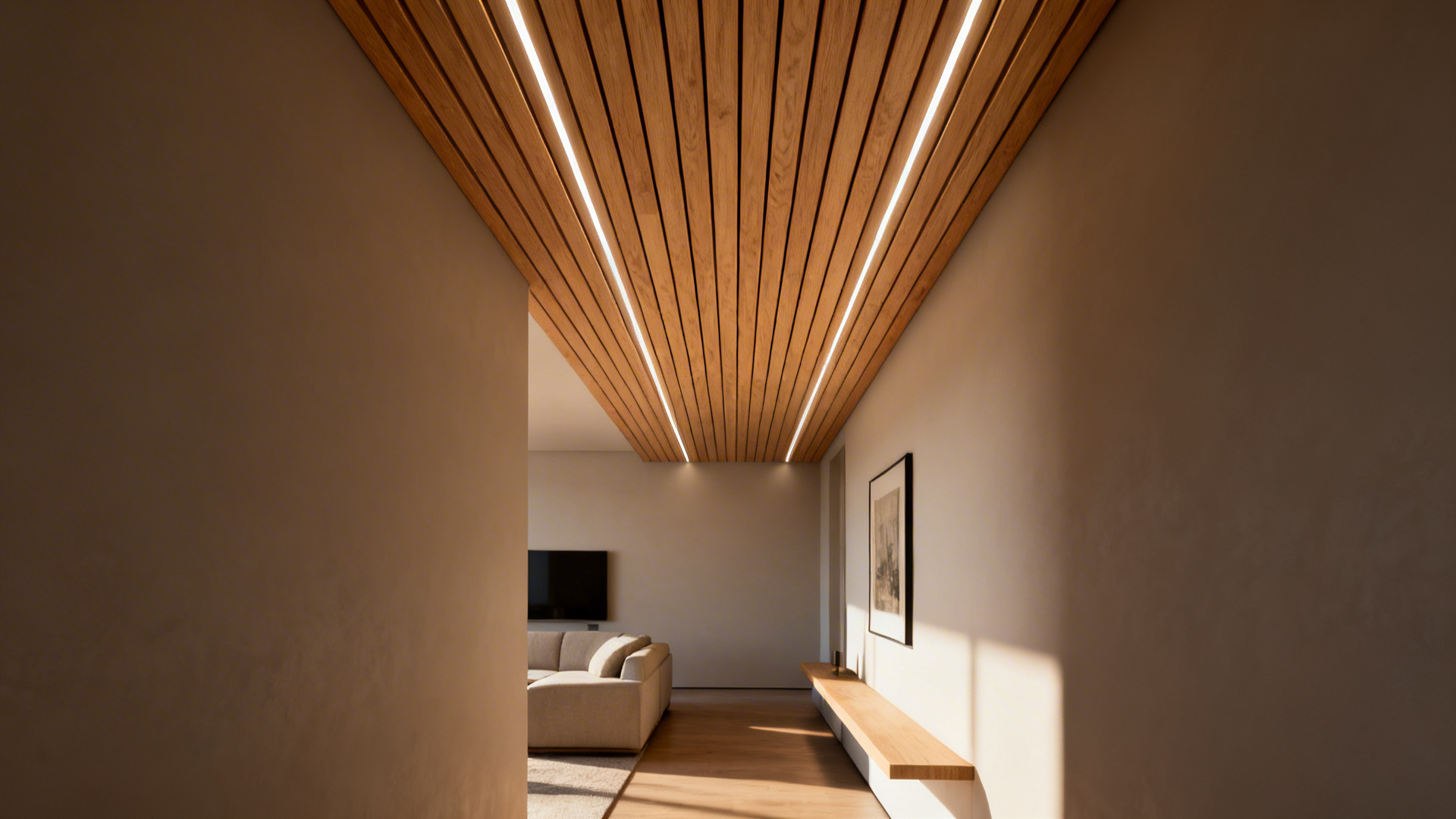 Drawing Room Feels Small? 5 PVC Panel Ceiling Ideas