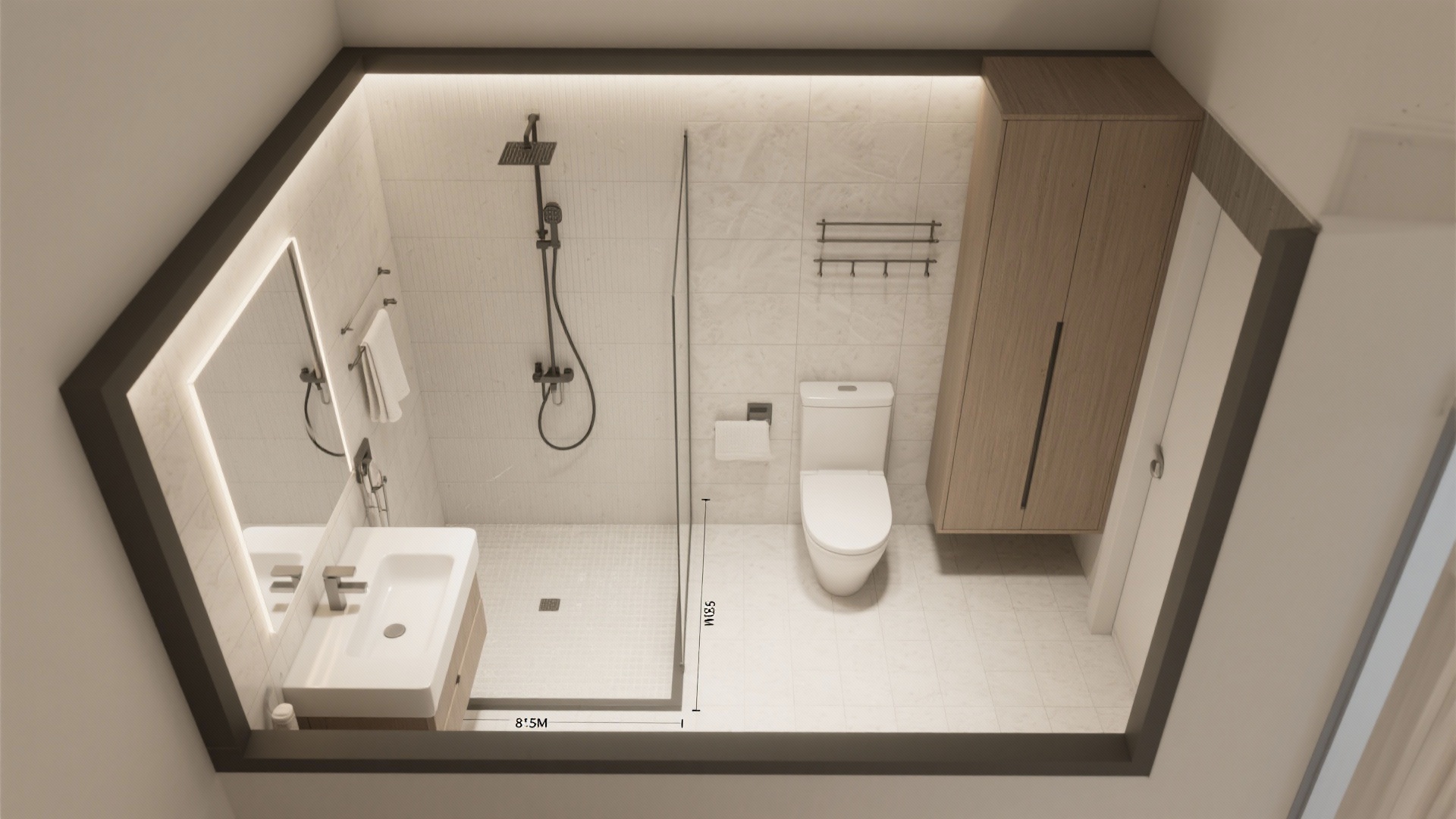 8x5 ft Bathroom Layout Ideas — 5 Smart Plans