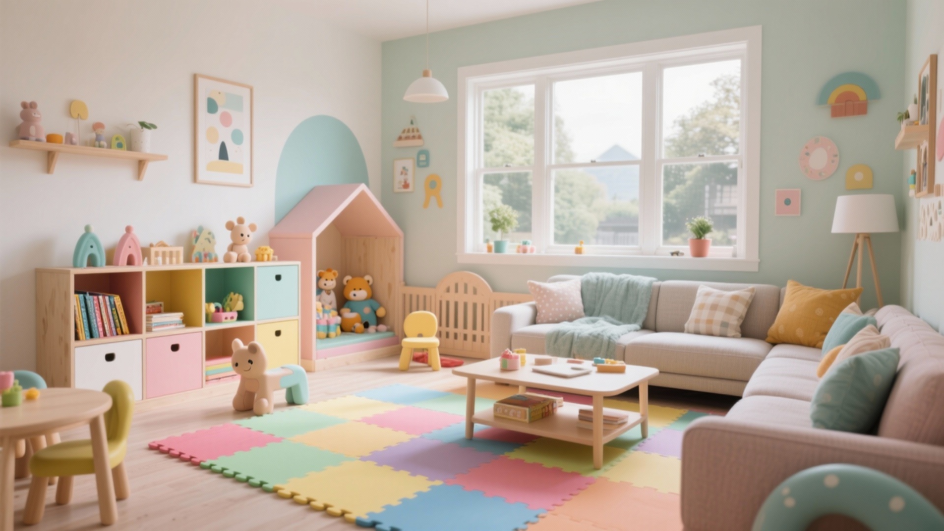 Living Room Home Daycare Ideas When Space Feels Too Small