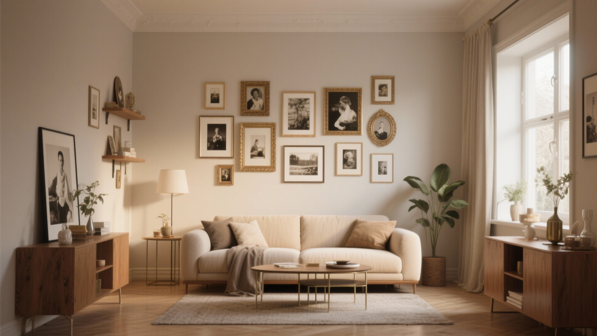 Small Living Room Boring? 10 Photo Frame Living Room Ideas