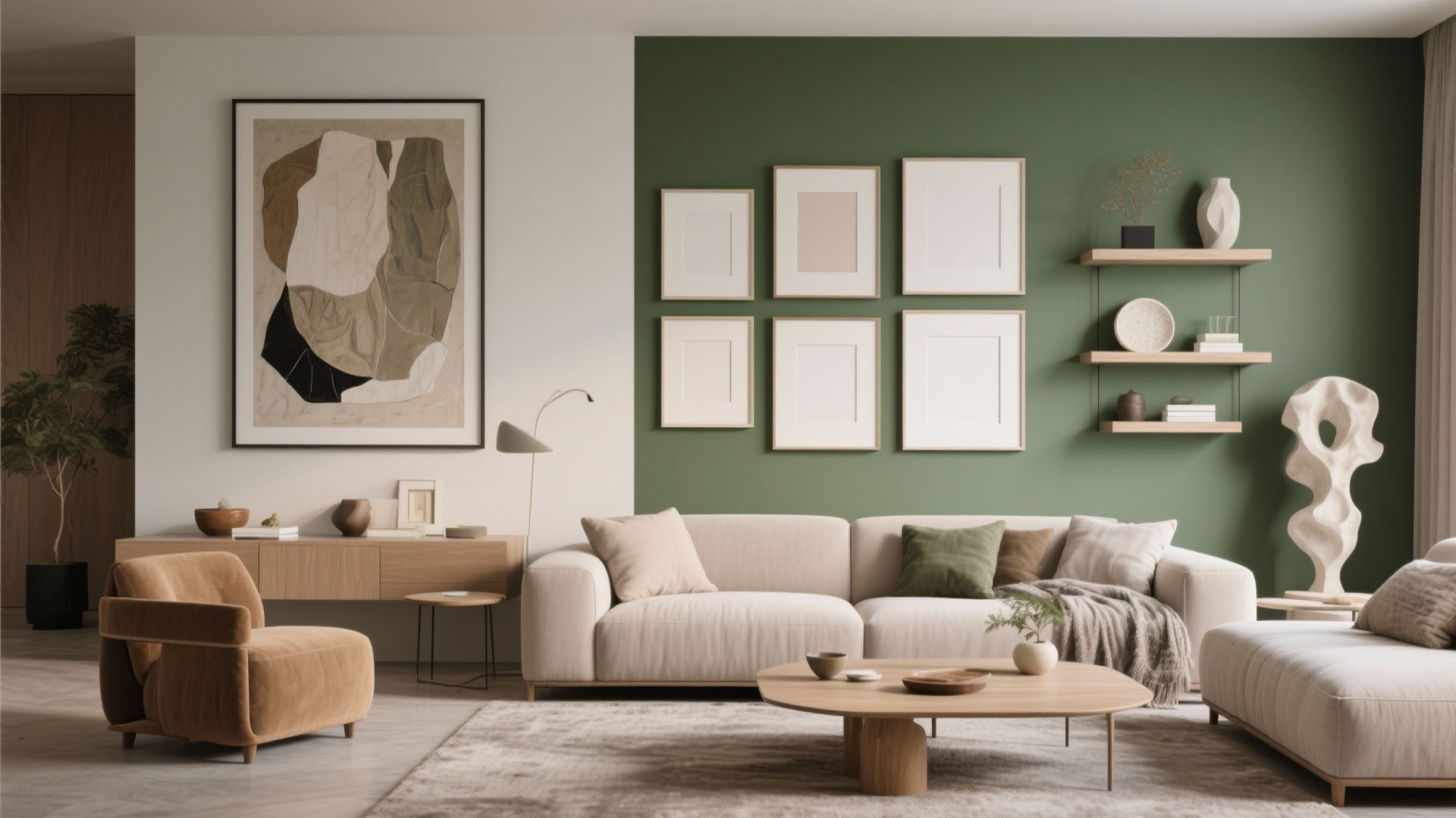 Blank Wall in Living Room? 10 Empty Living Room Wall Ideas